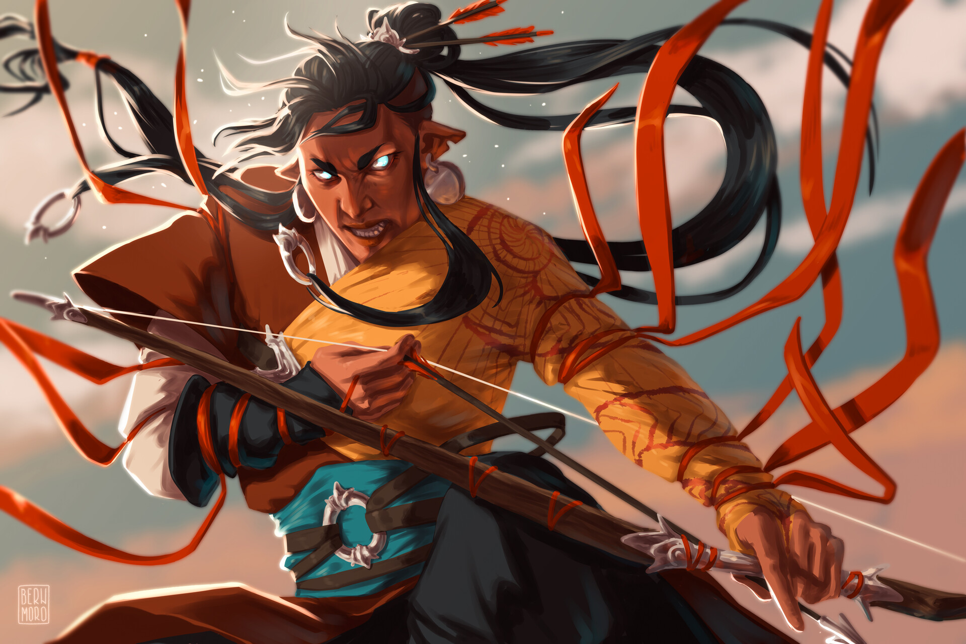 ArtStation - Ishta the Striking Eye - DnD 5e Enoa