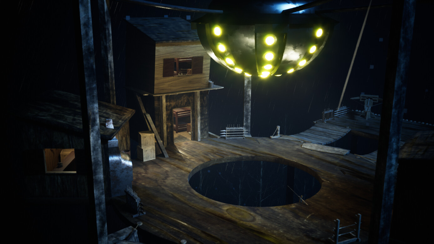 ArtStation - Forrest Outpost