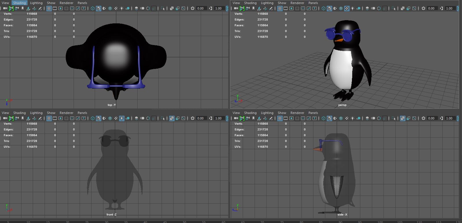 ArtStation - Practice Penguin