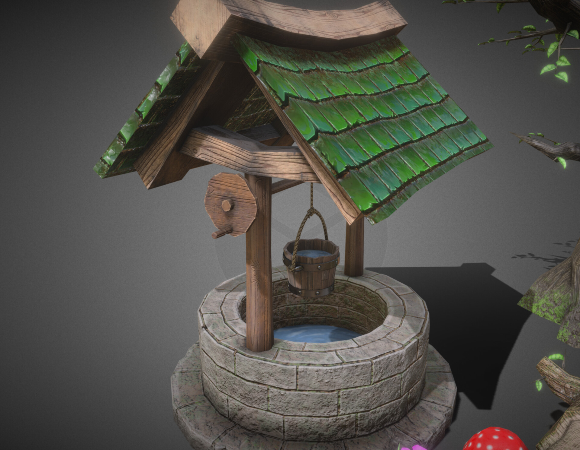 Colin Merrick - Stylised Wood Environment Scene