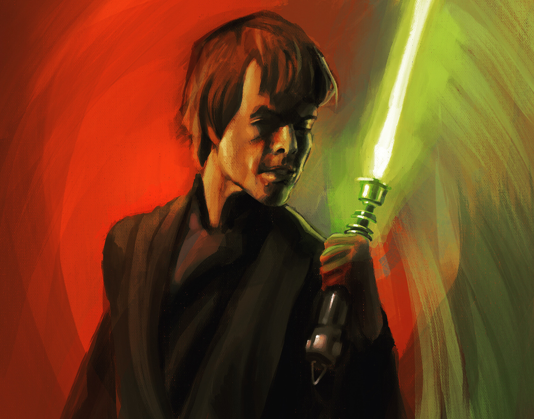 ArtStation - Luke Skywalker Illustration