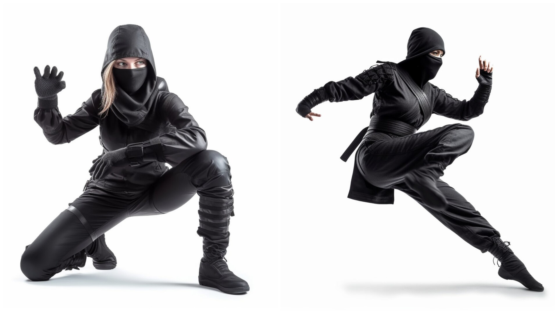 Tika Concept - +200 Female Ninja Pose