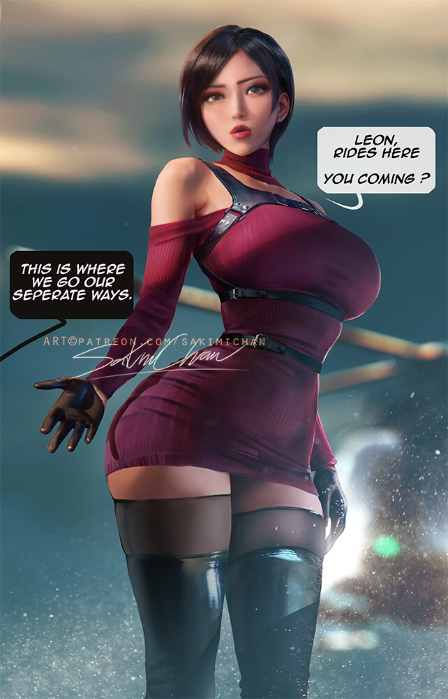 Artstation Ada Alternate Ending