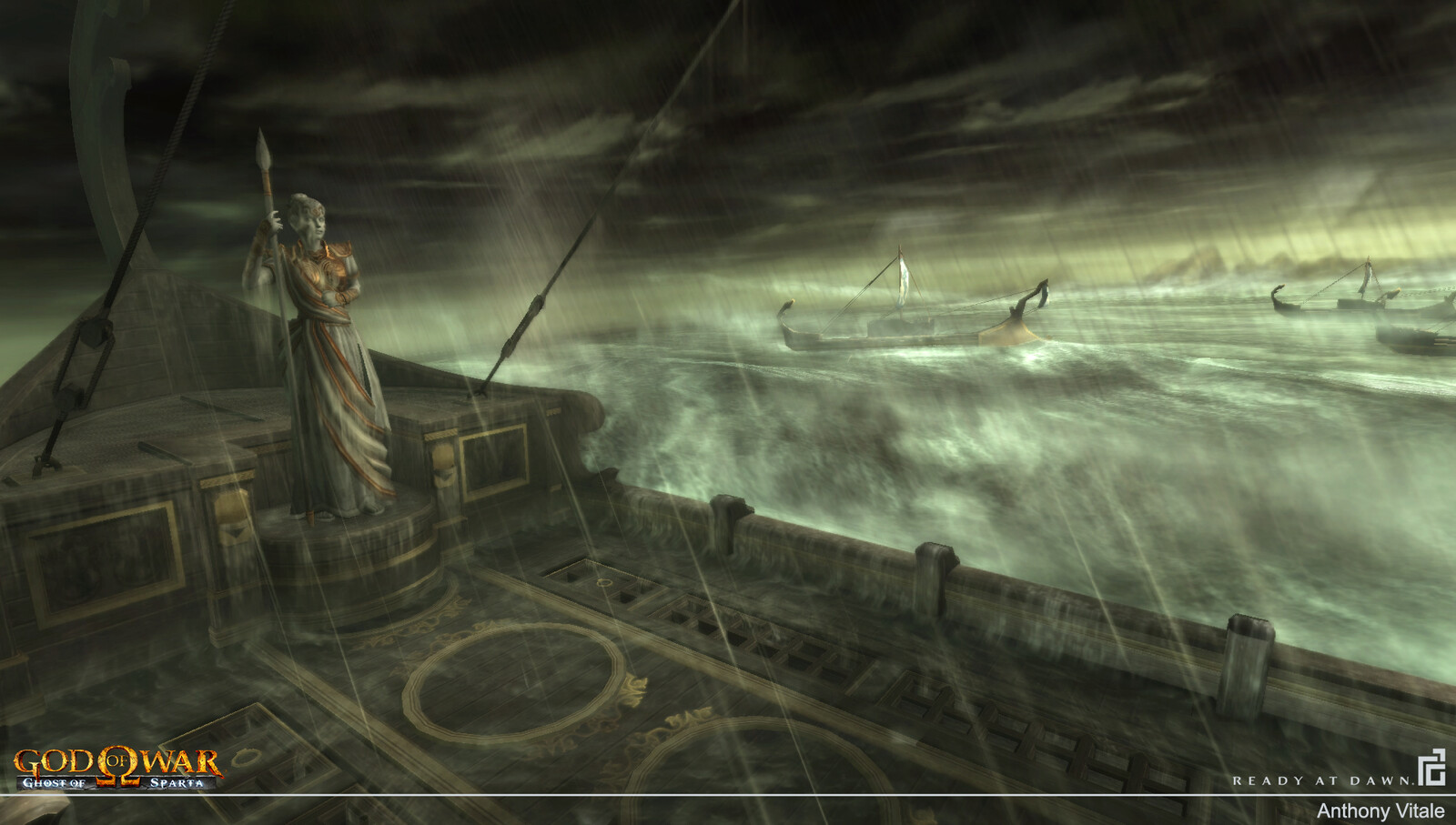 Anthony Vitale - God of War: Ghost of Sparta - Ship