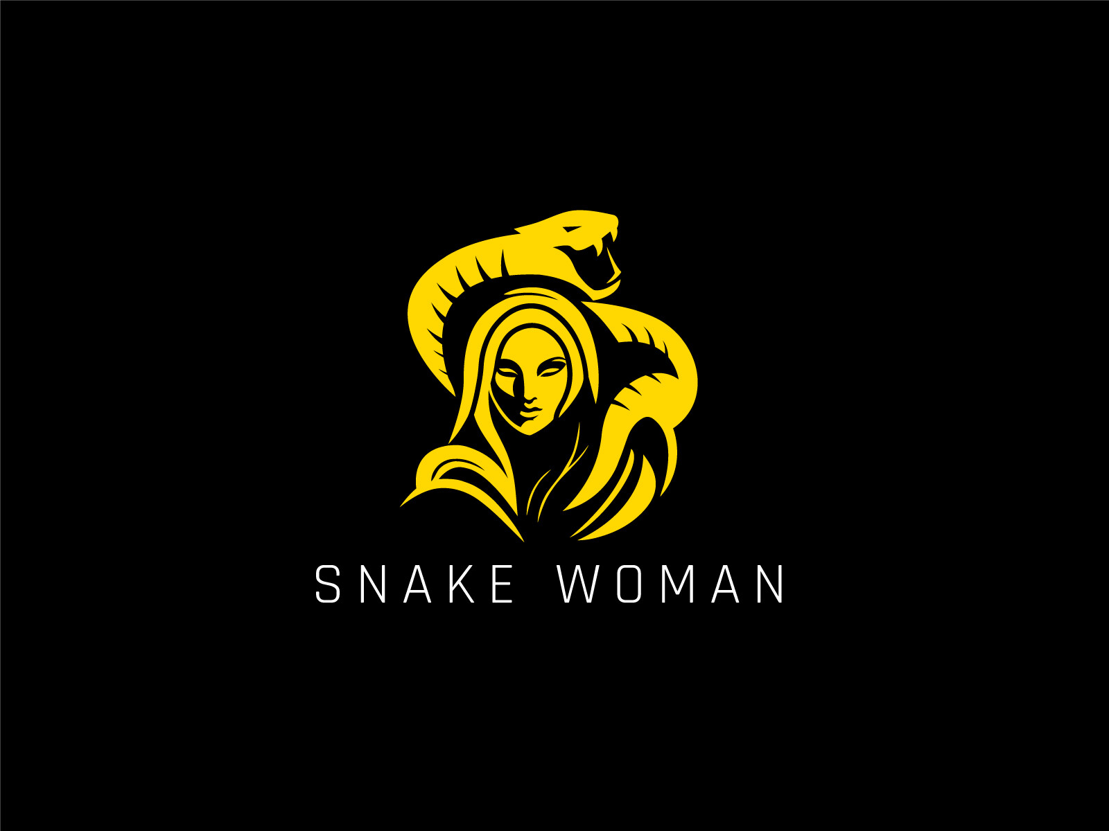 ArtStation - Snake Woman Logo For Sale