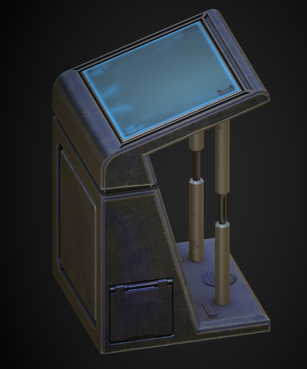 ArtStation - Sci-Fi Console
