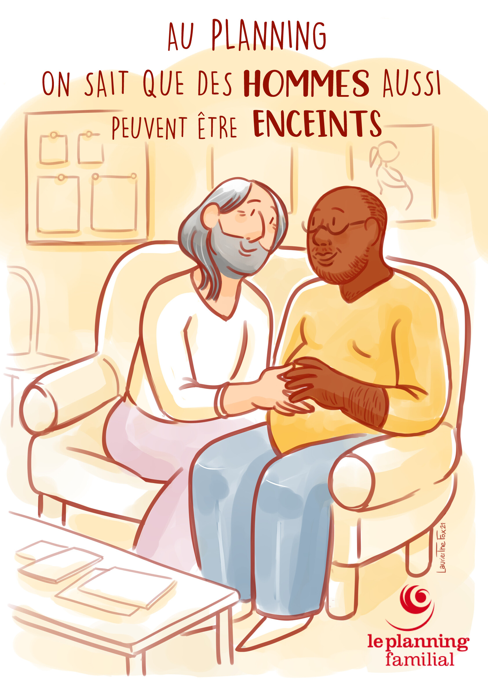 ArtStation - Illustrations pour le Planning Familial