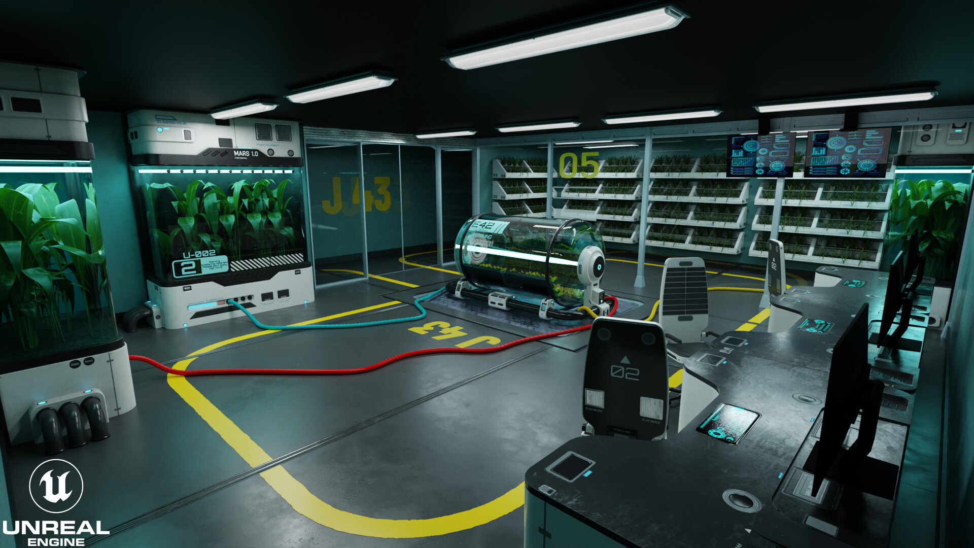 ArtStation - Sci-Fi Lab Environment