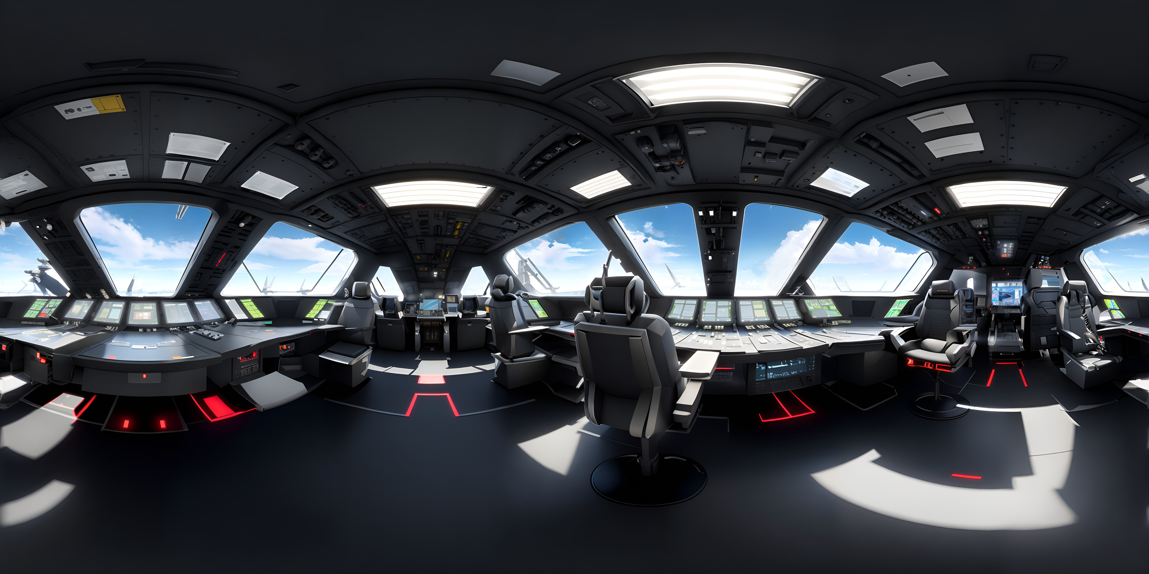 Damon Pridgen - Interior Military Cockpits / Command Rooms