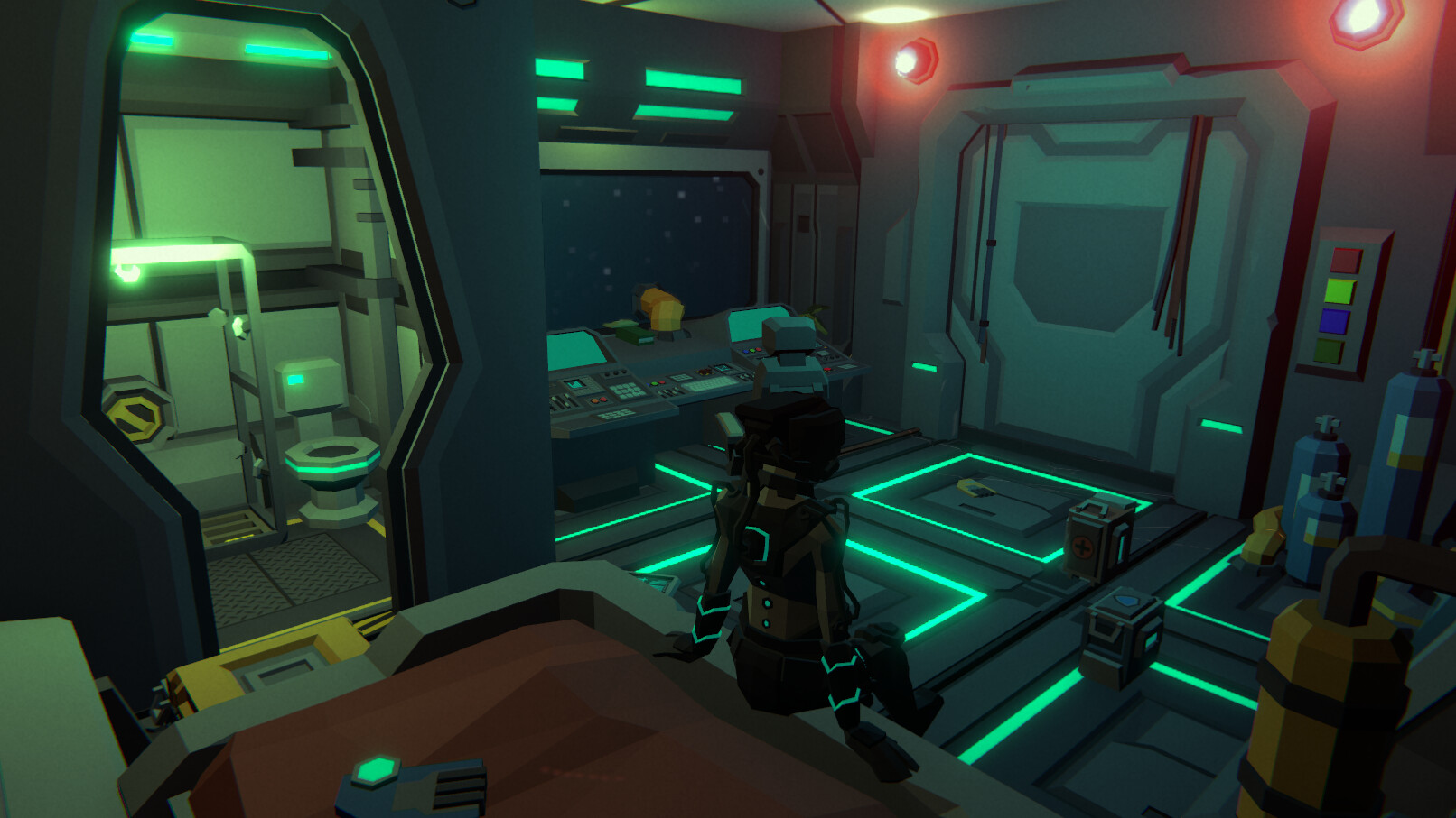 ArtStation - Spaceship Interior Layout - Zone 01