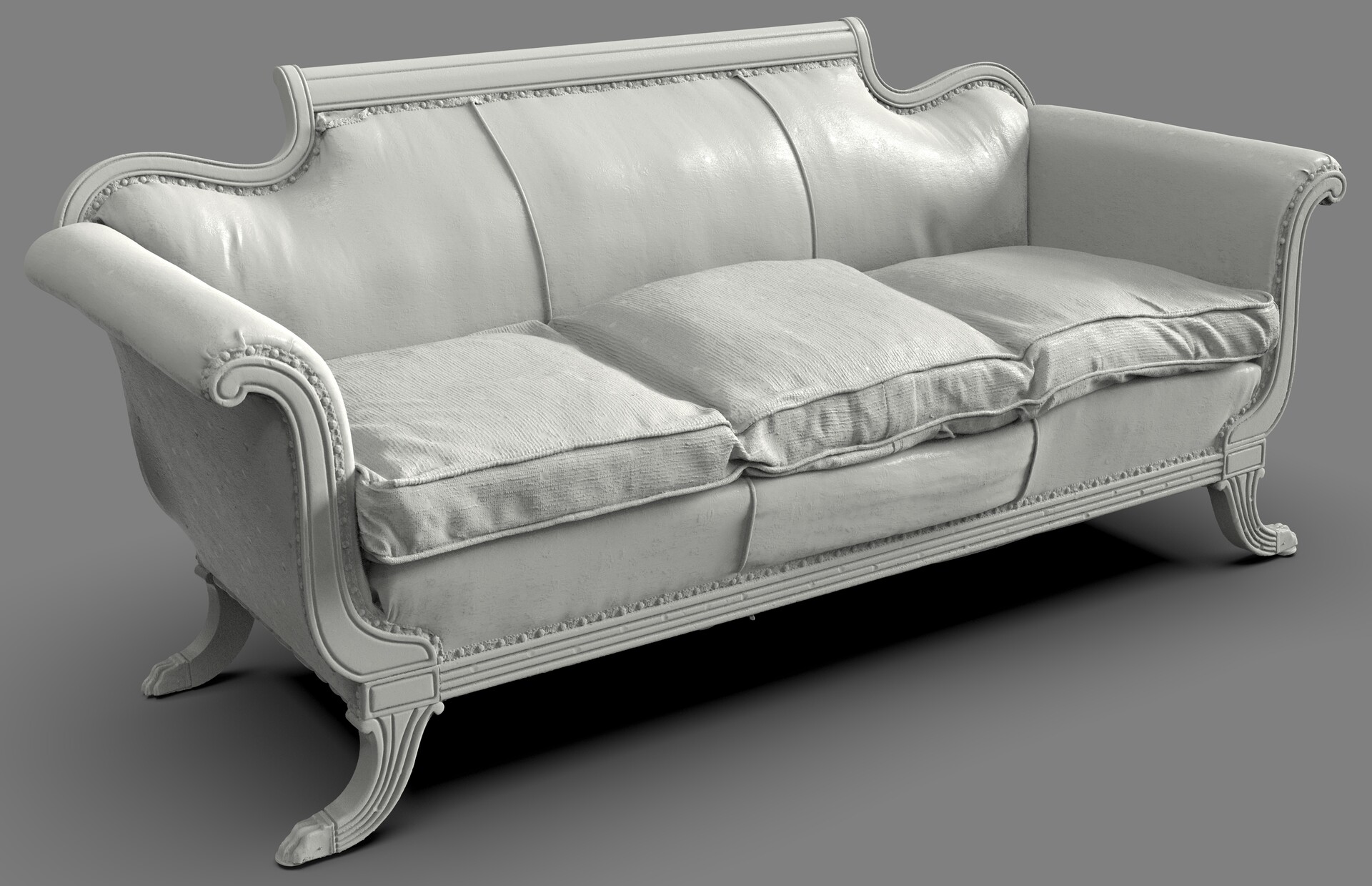 ArtStation - Victorian Couch