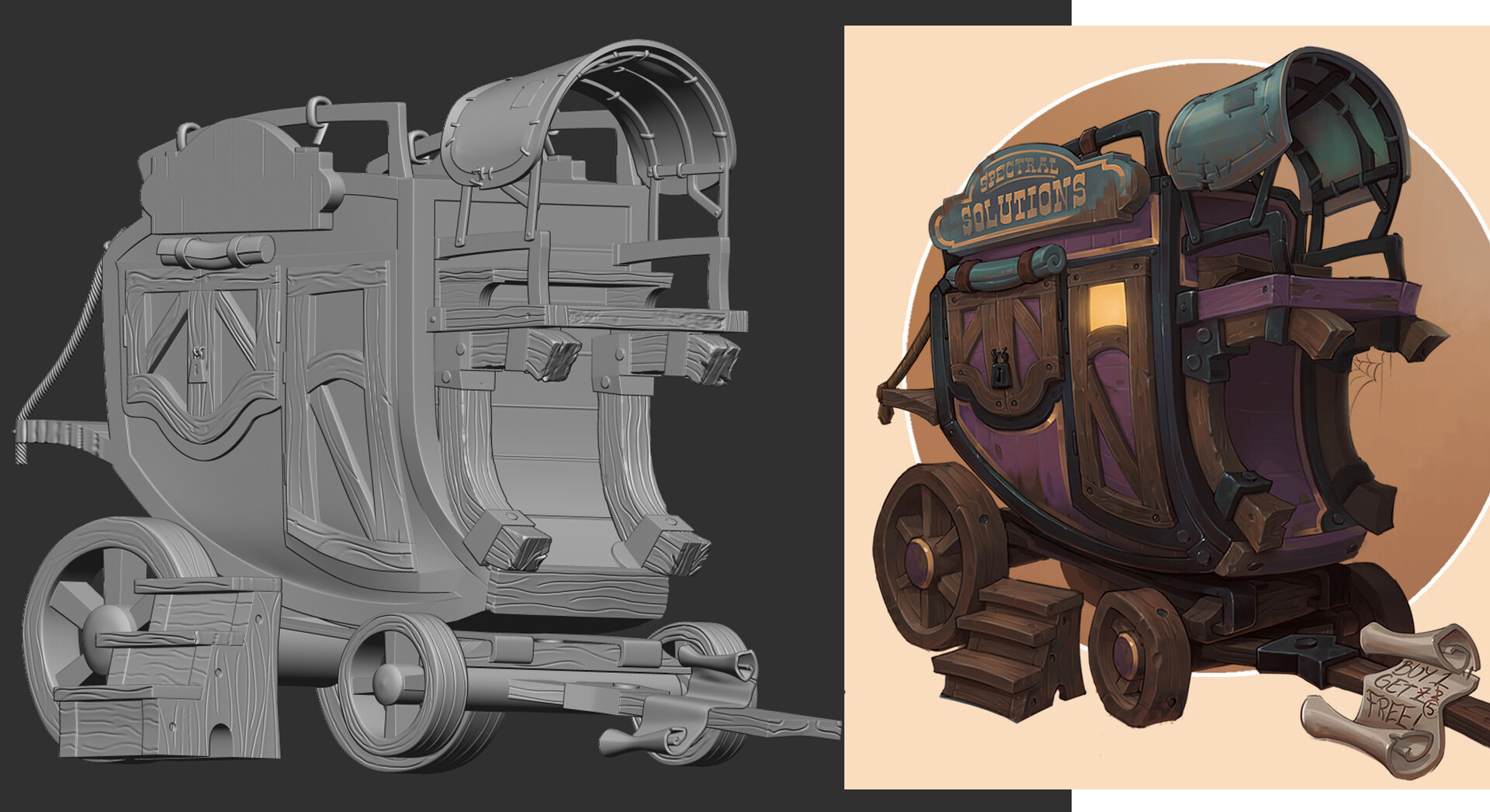 ArtStation - stylized prop