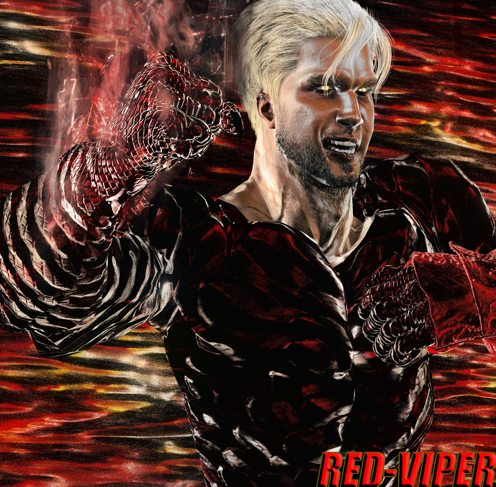 TAREEBI THE TERRIBLE - RED-VIPER: NEW SPECIAL ATTACKS "FIST OF FURY ...
