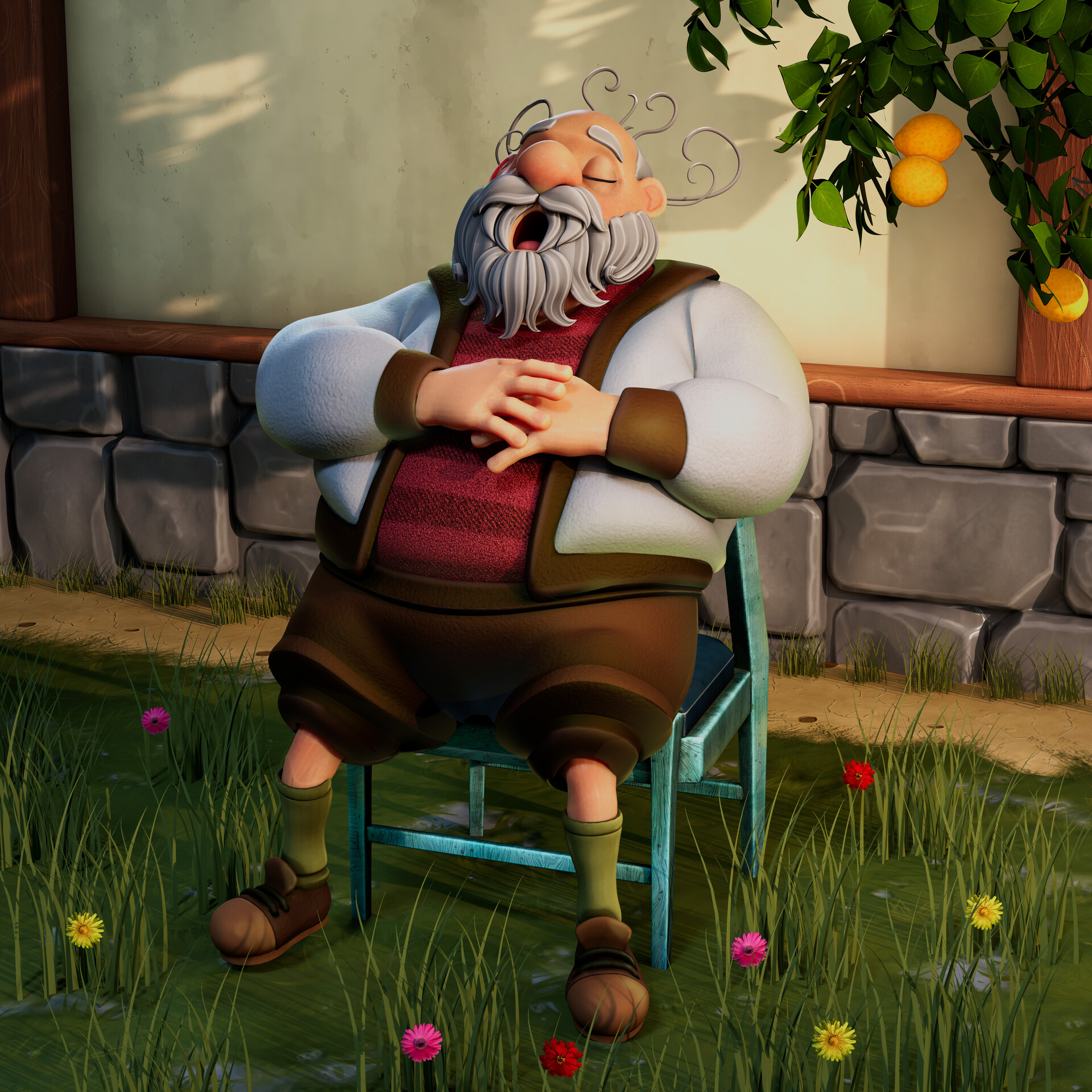 ArtStation - The Bird Man