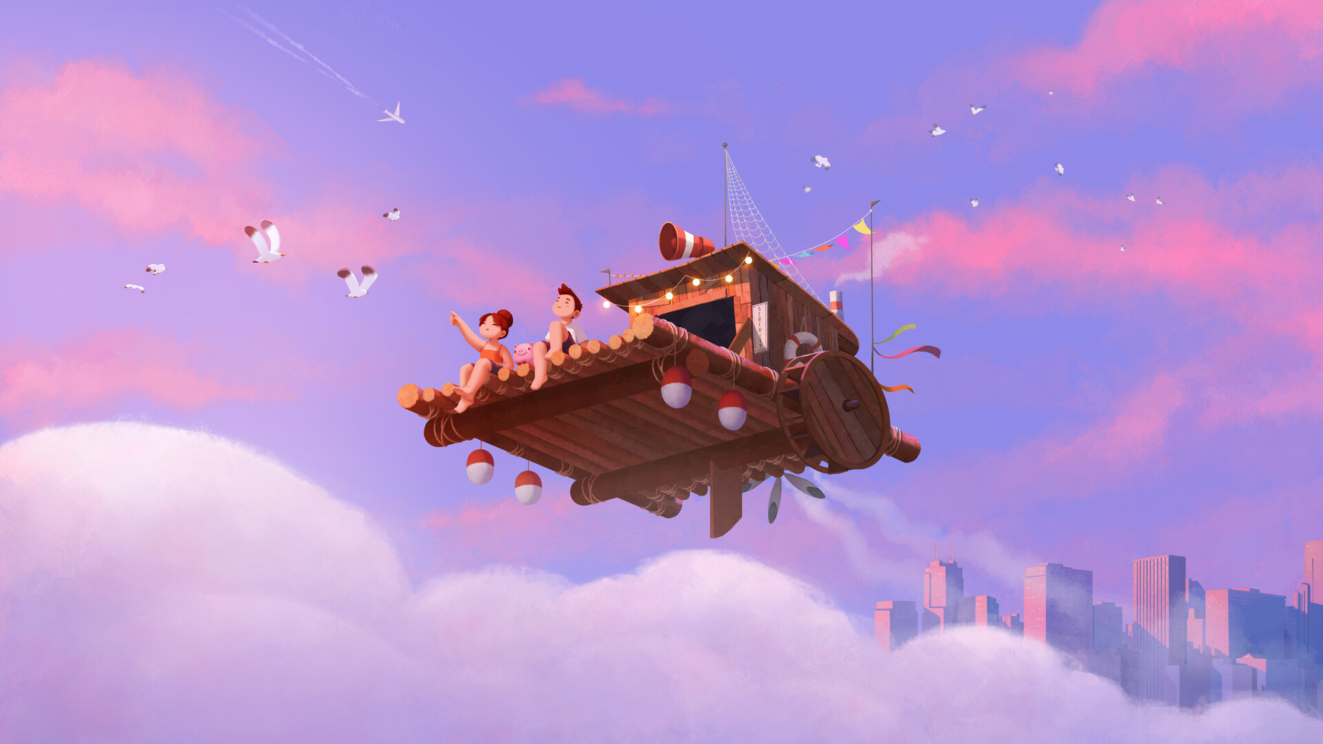 ArtStation - Floating into Serenity