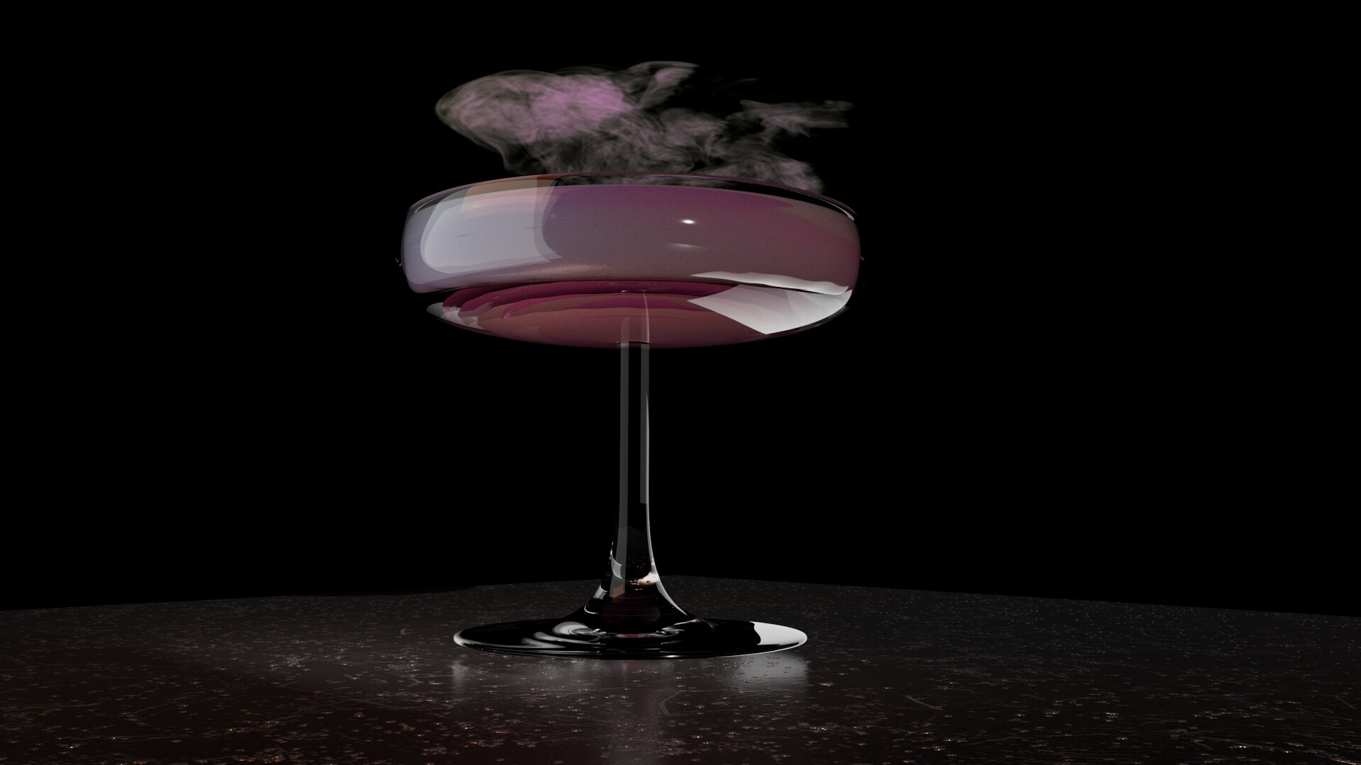 ArtStation - Some cocktail with a smoke