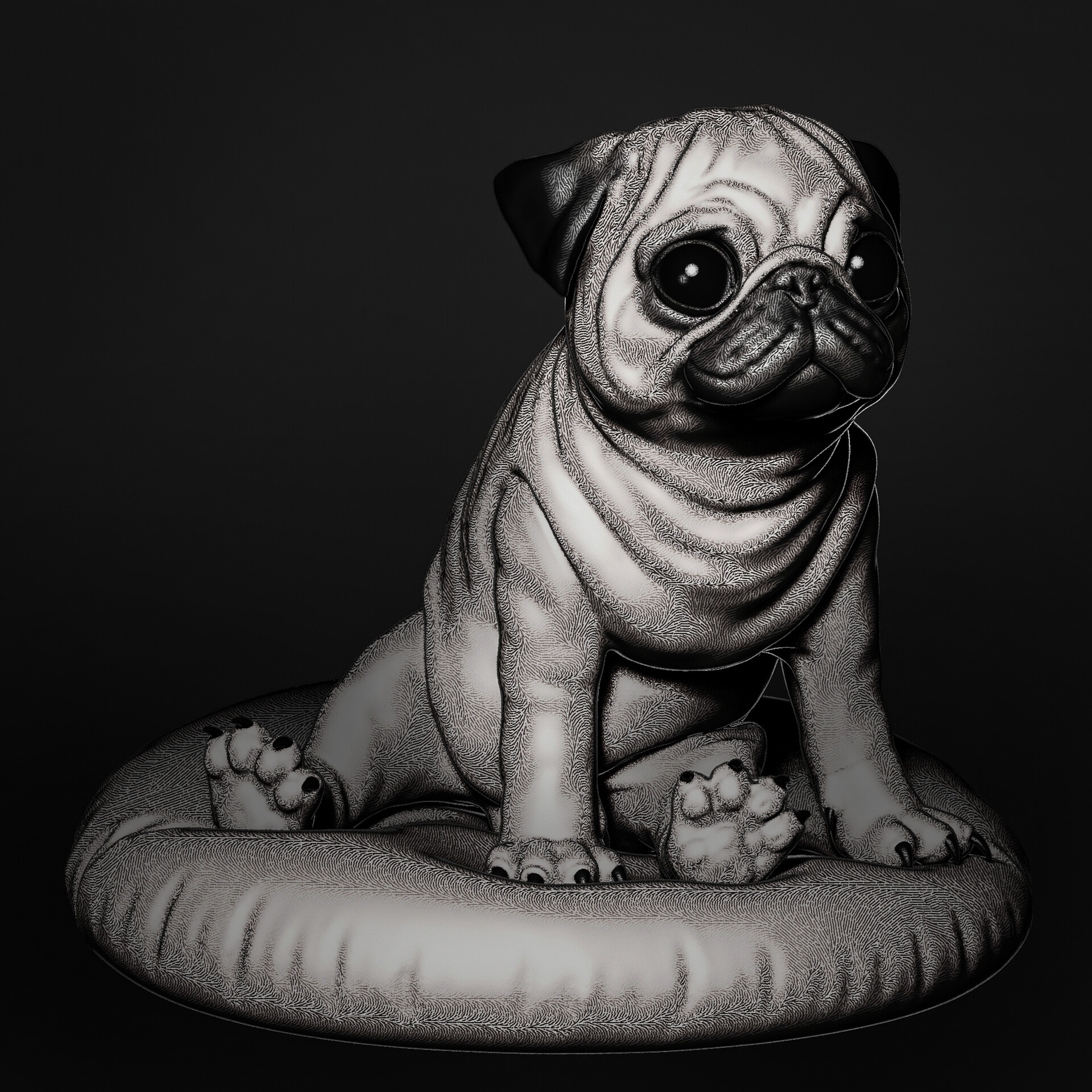ArtStation - Pug