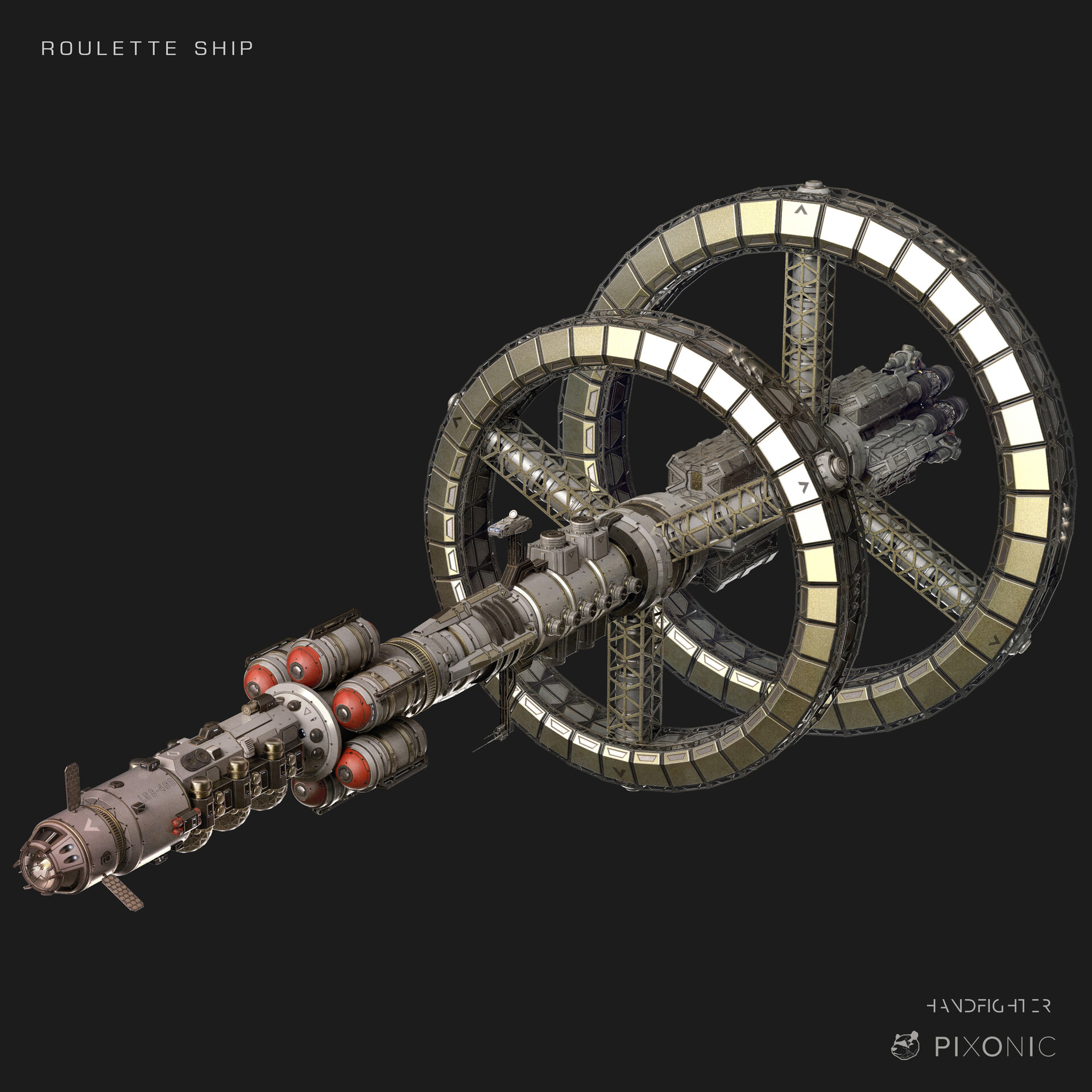 ArtStation - Roulette Ship