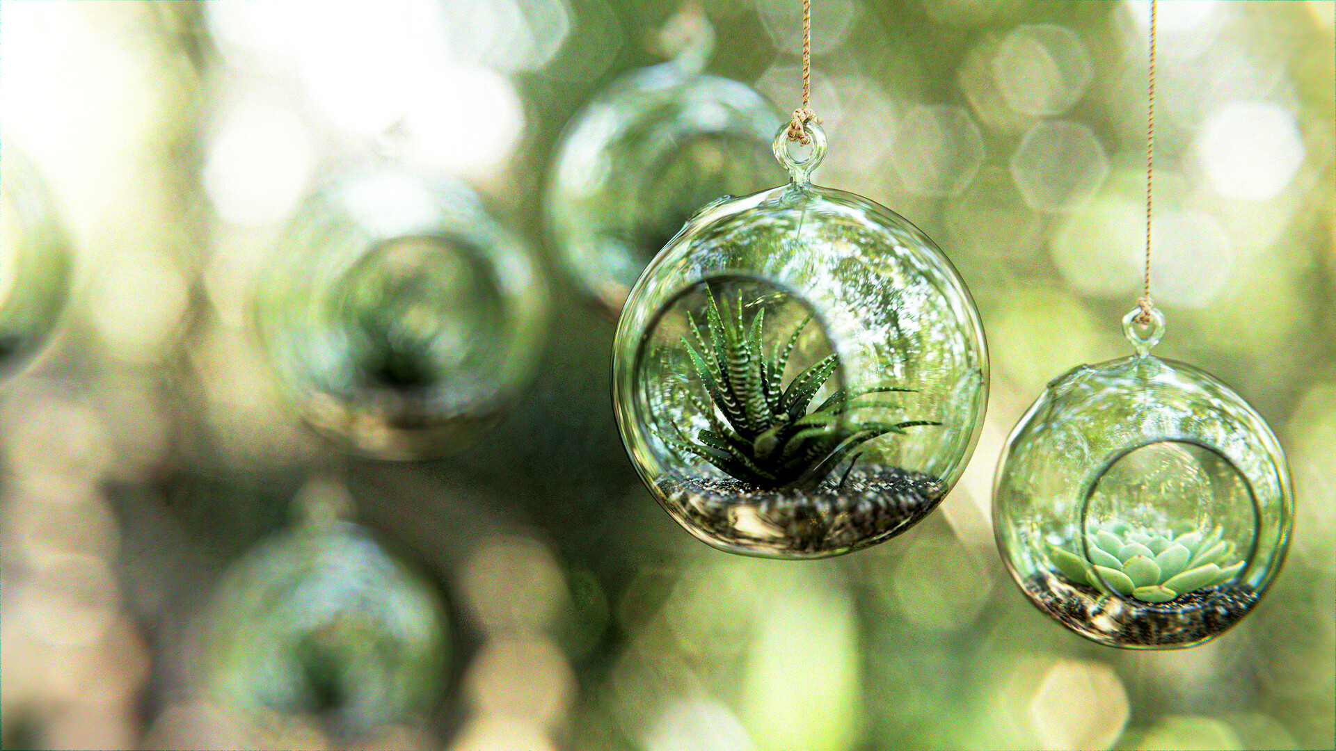 ArtStation - Bokeh Lens Test