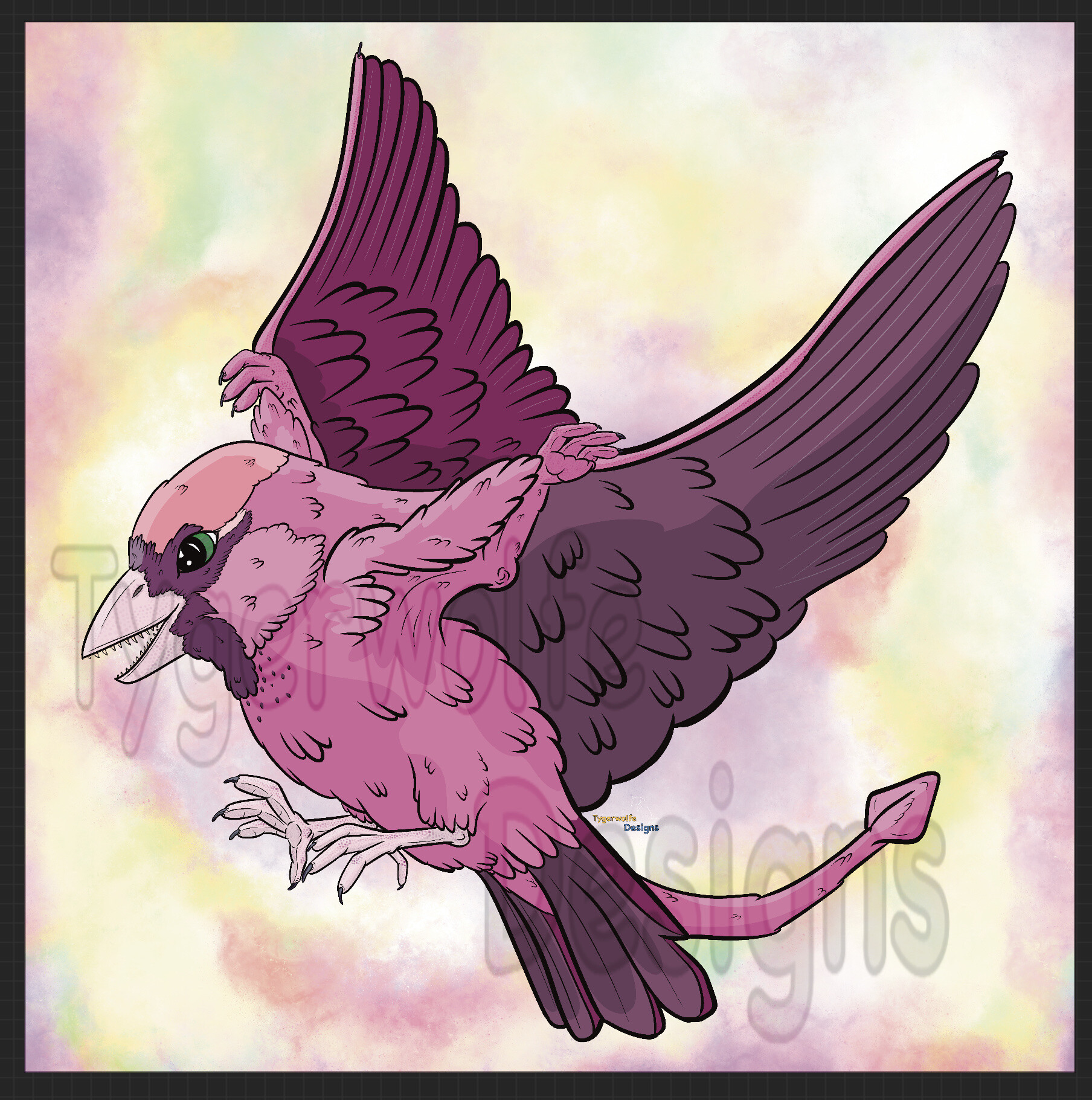 ArtStation - Punimals - Sparrow-dactyl