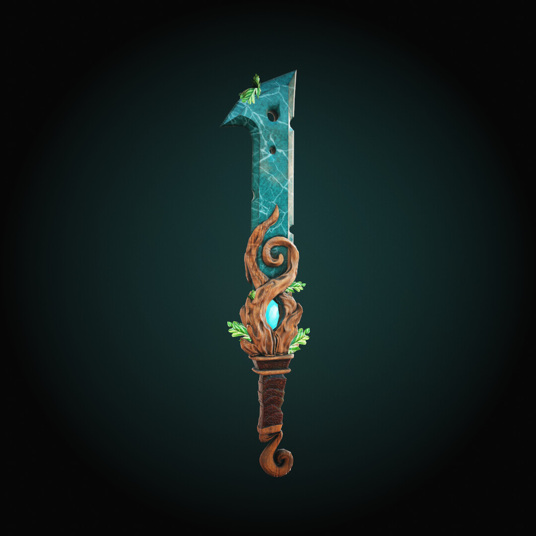 ArtStation - beautiful sword
