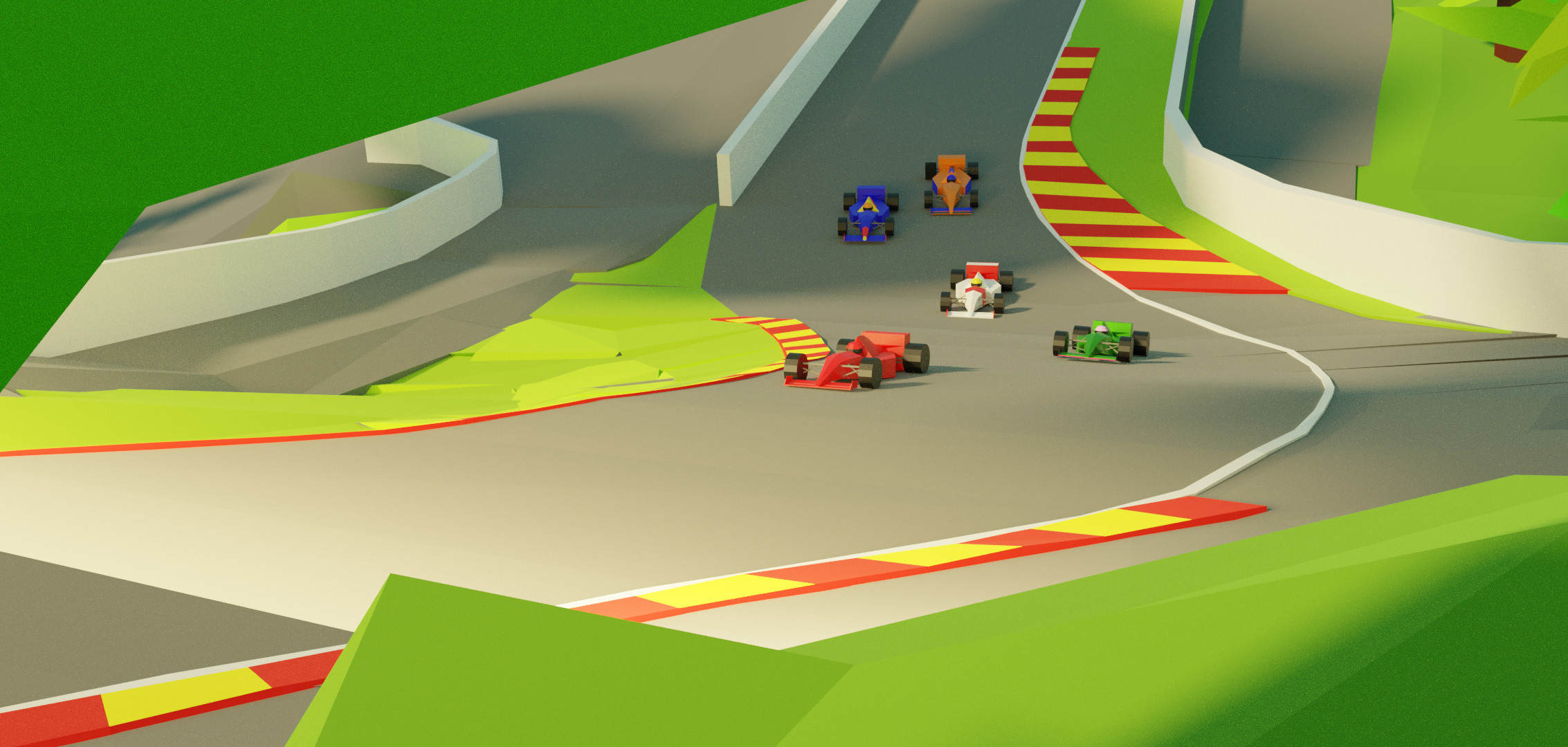 Dustin Seifert - Lowpoly Eau Rouge