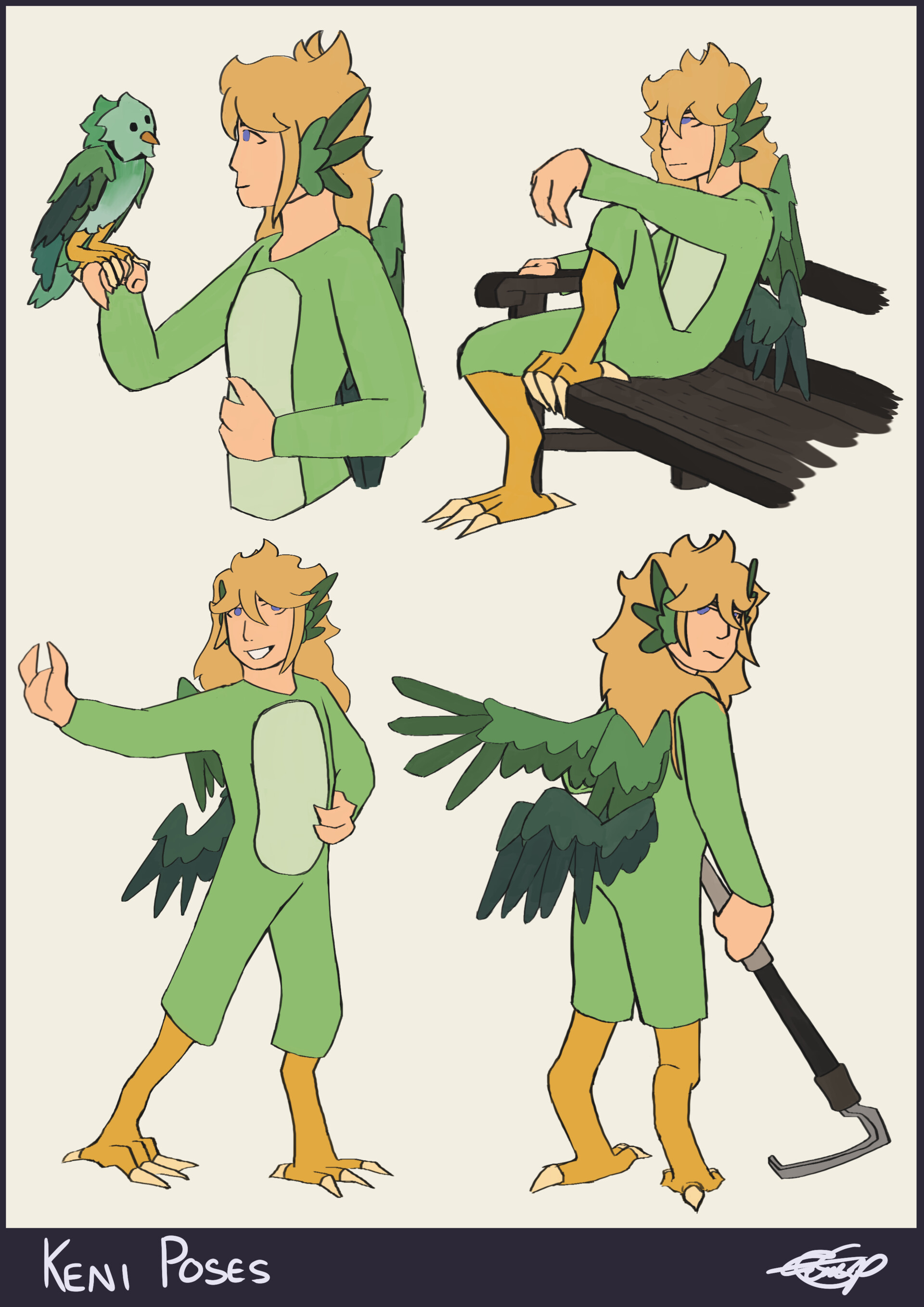 ArtStation - Keni Poses