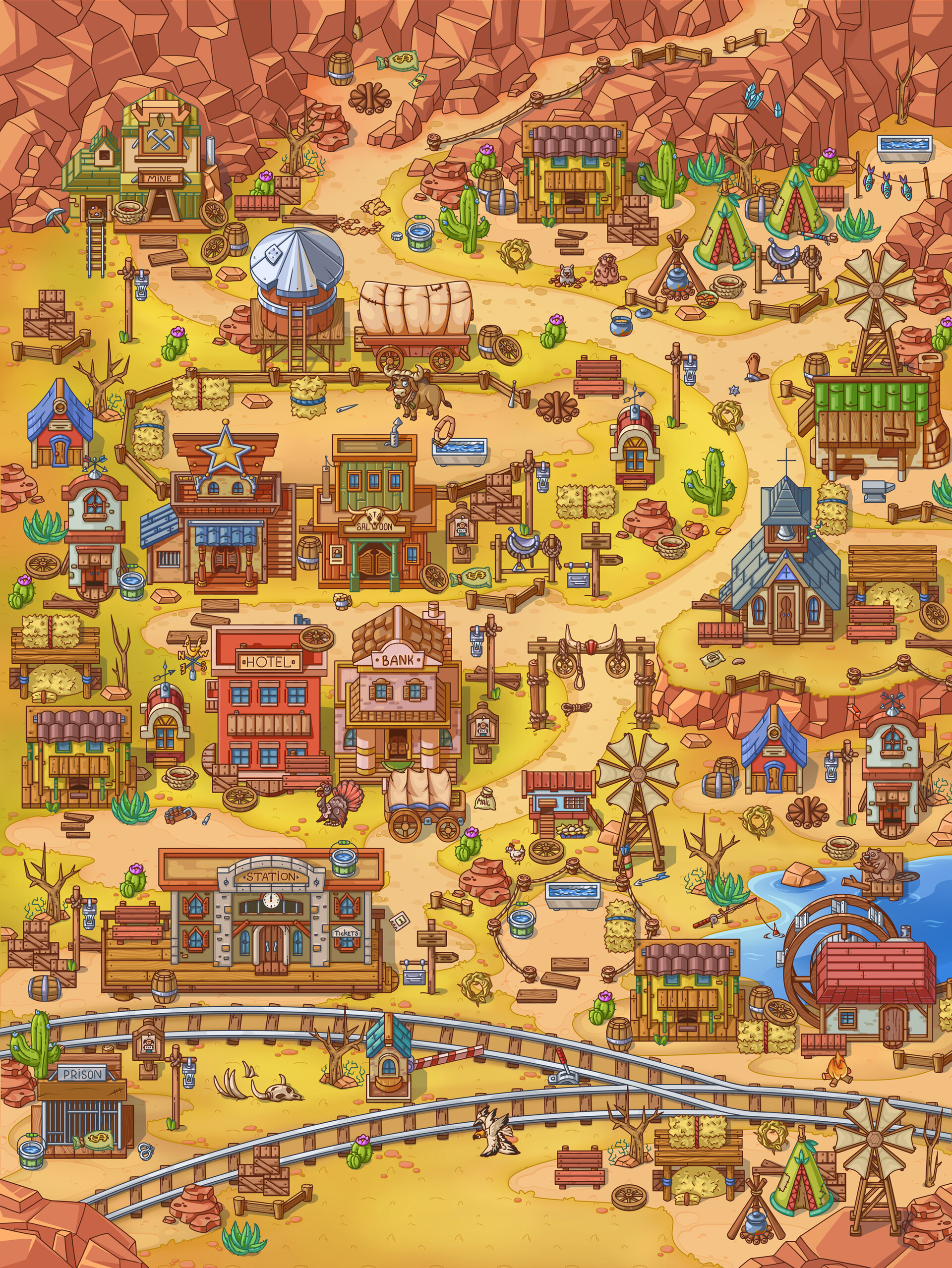 ArtStation - Hidden objects location