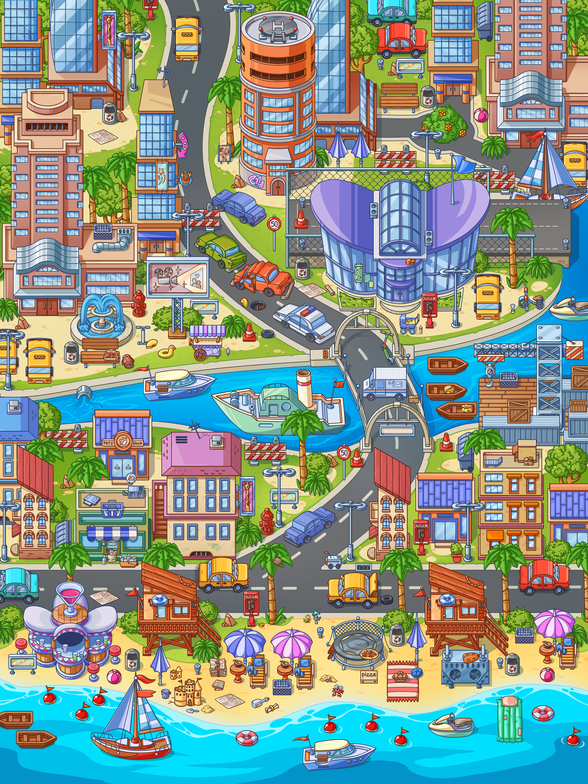 ArtStation - Hidden objects location