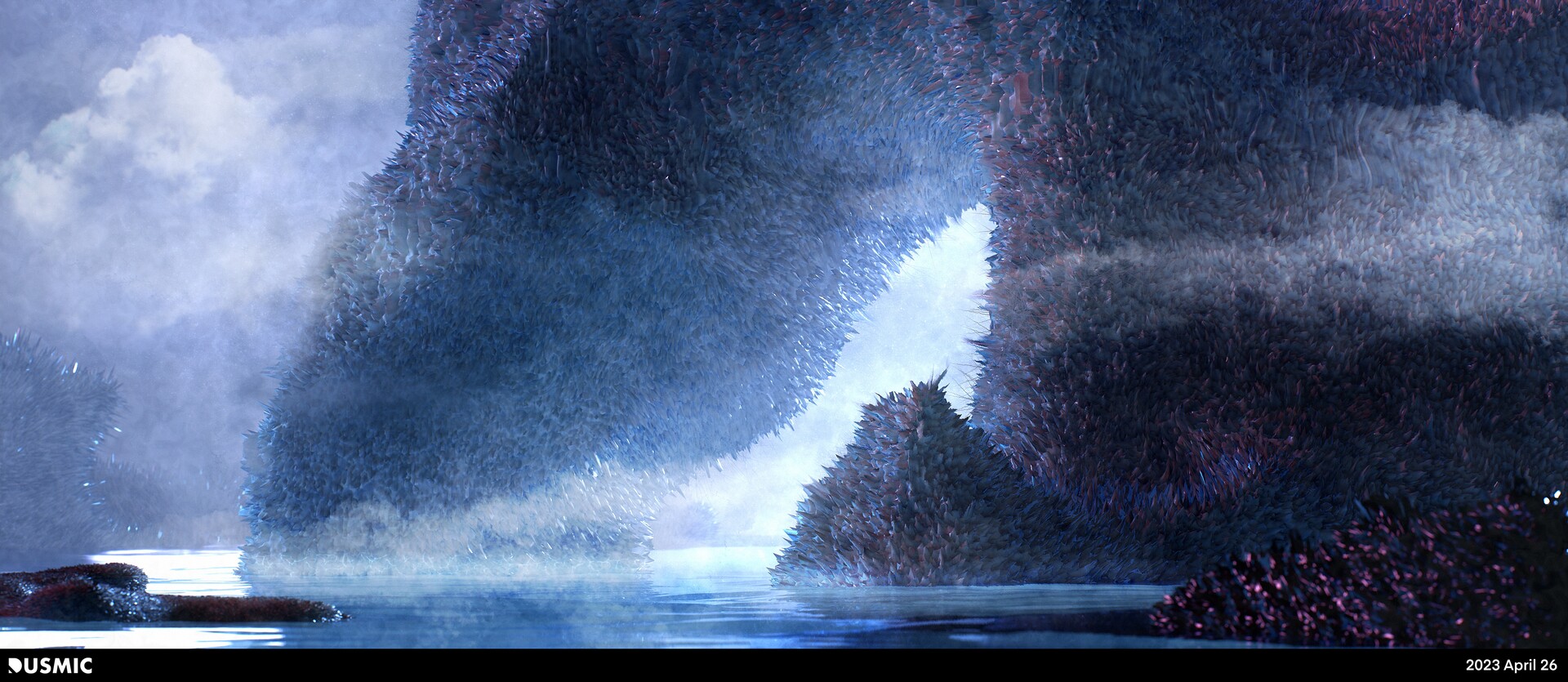 ArtStation - Crystal Cliffs