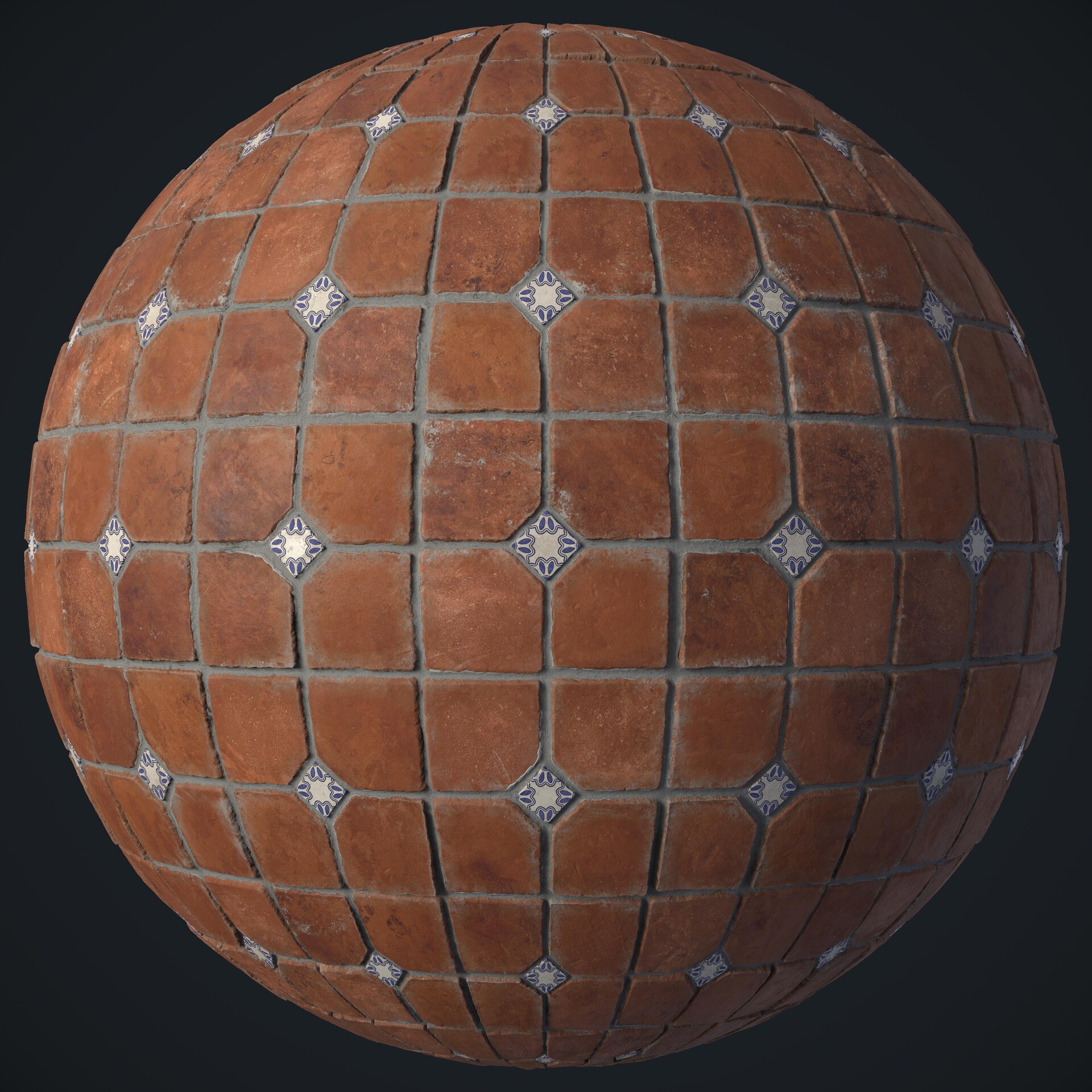 ArtStation - Terracotta Floor Tile