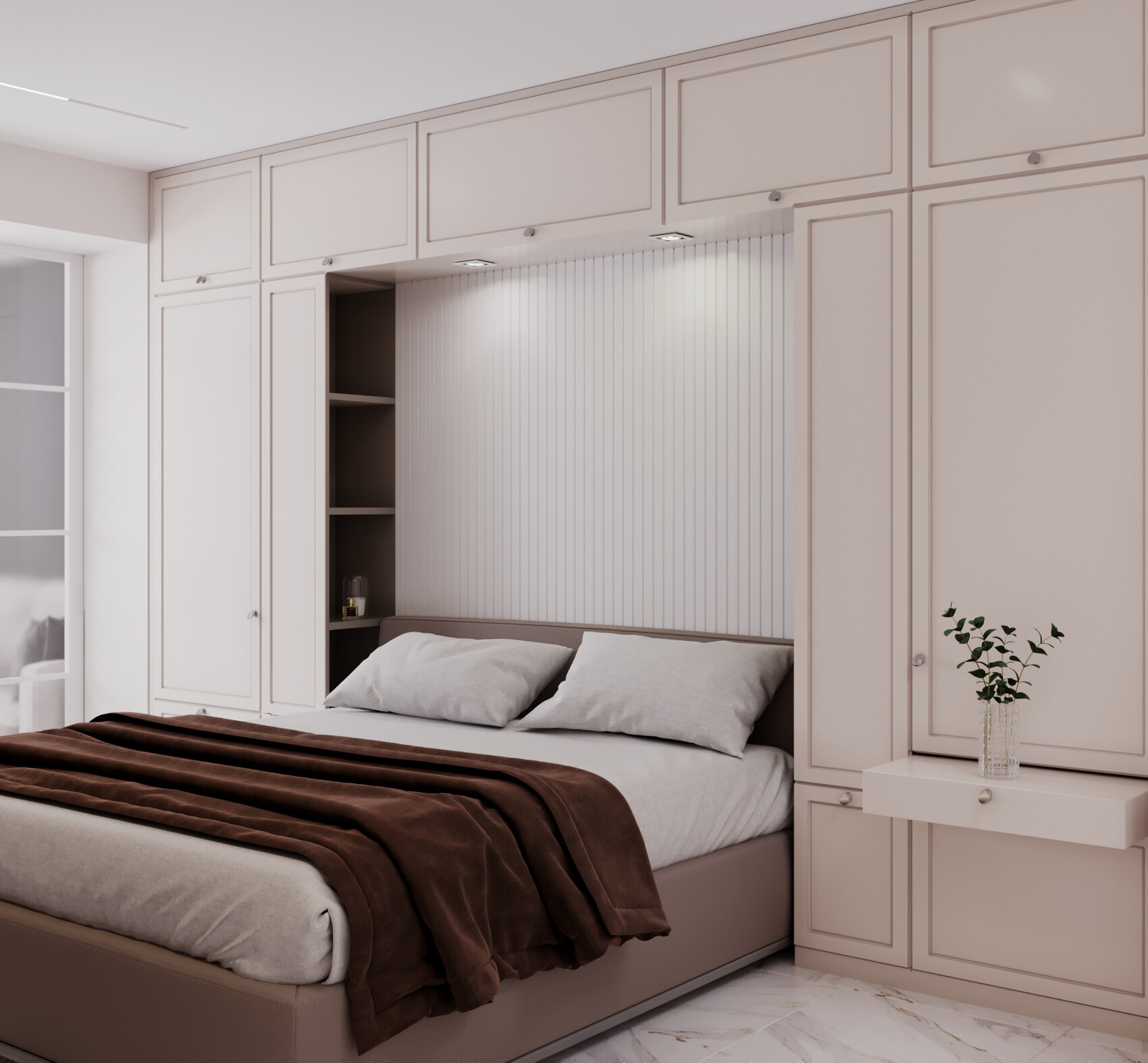 ArtStation - Small classic bedroom