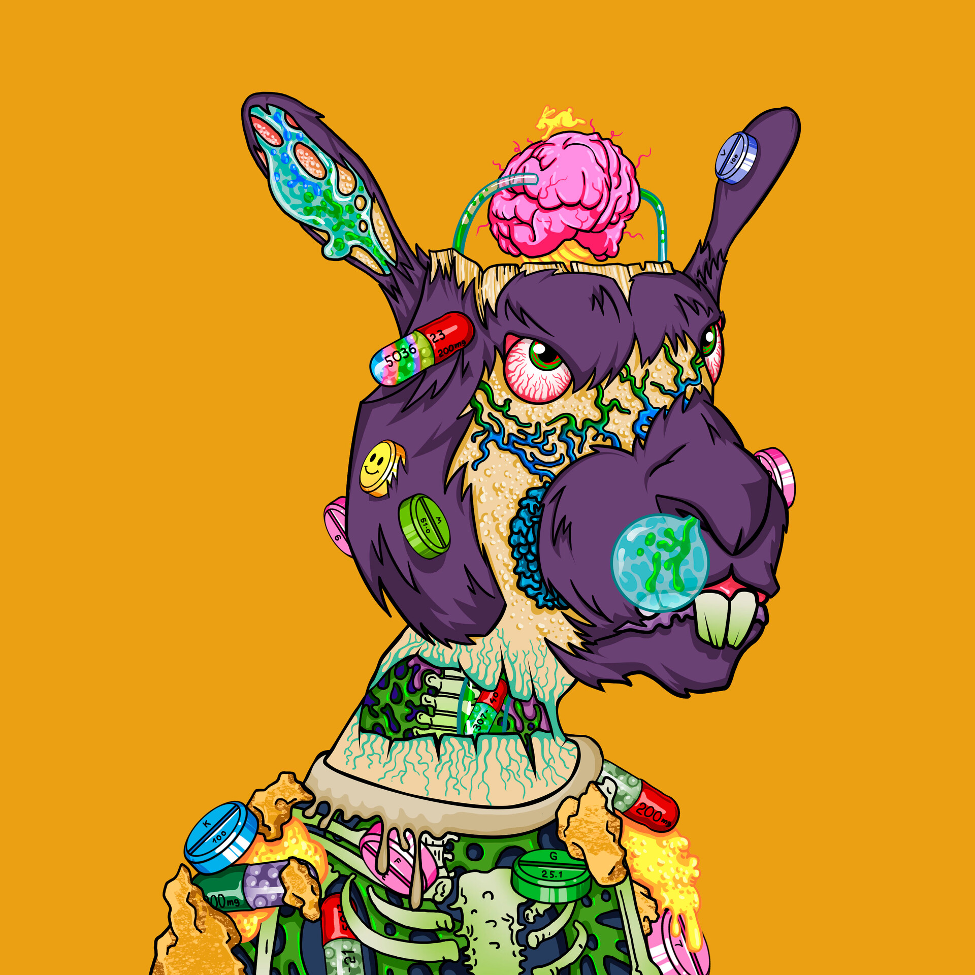 ArtStation - MUTANT RABBIT NFT #2