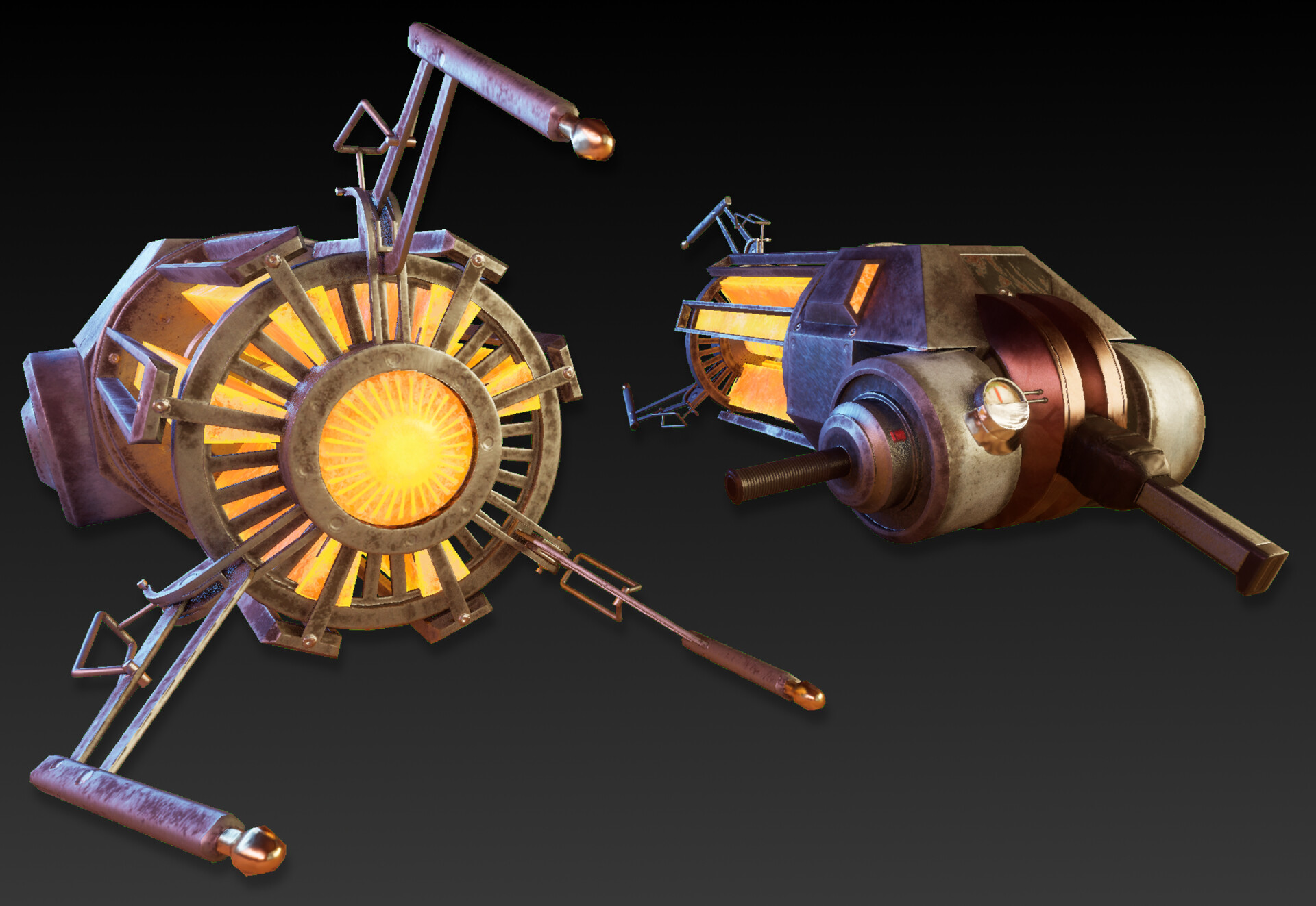 ArtStation - Gravity Gun PBR Recreation