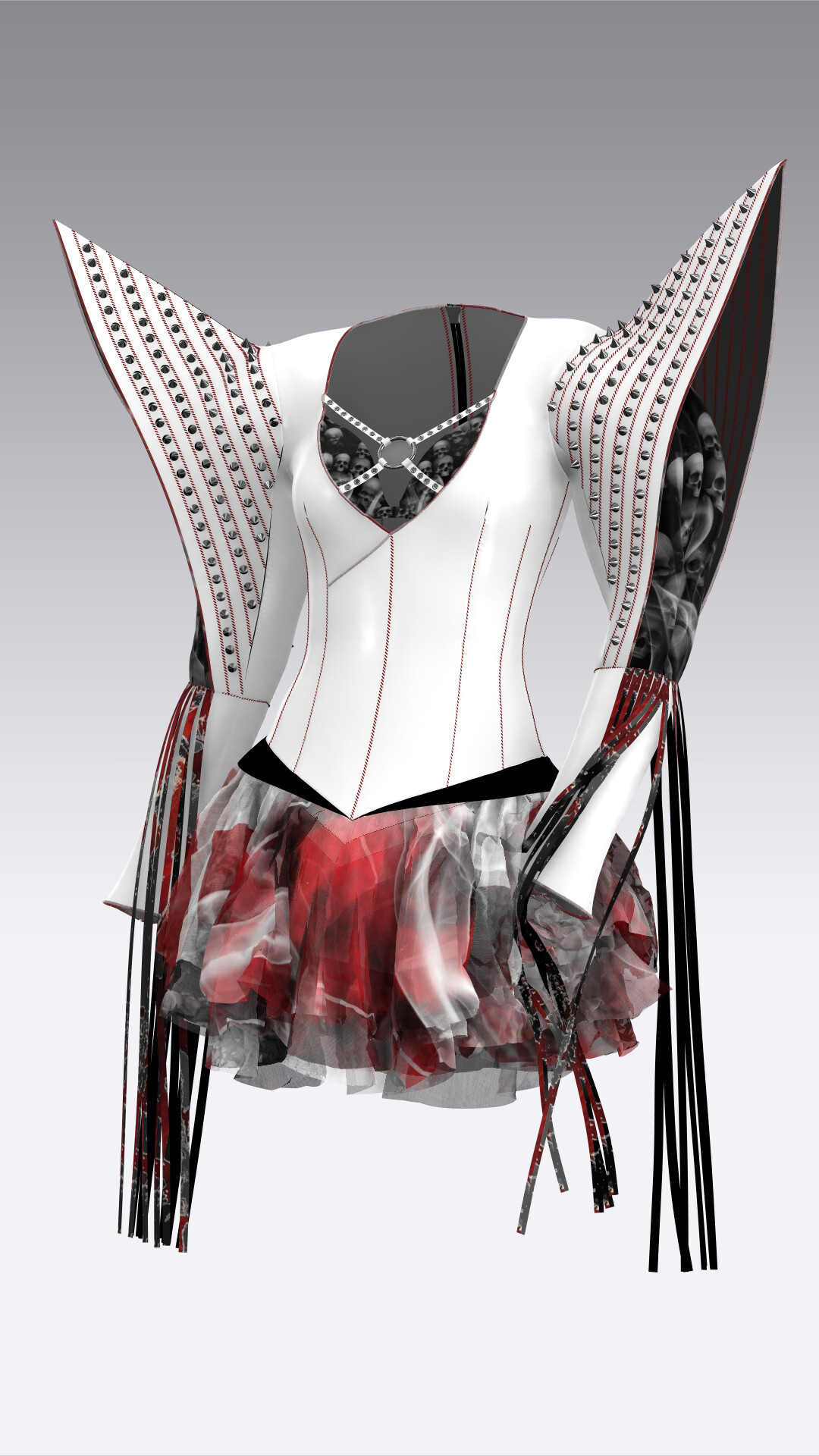 ArtStation - Paranoia. Concept fashion