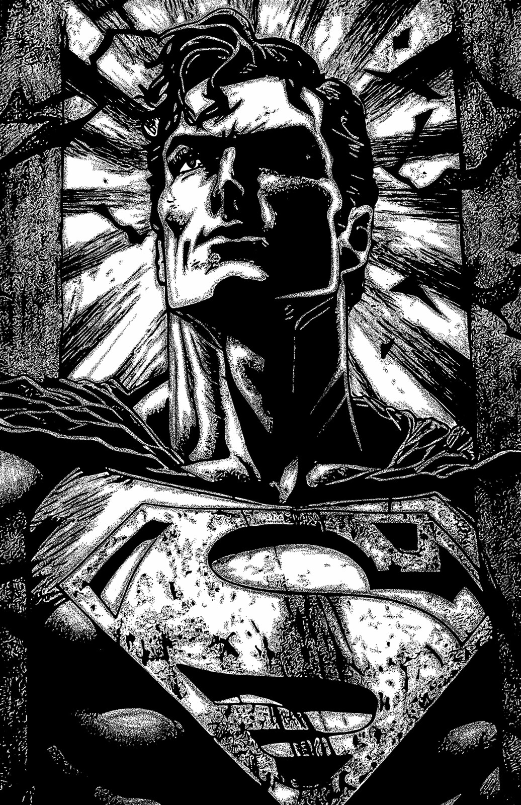 Vassilios Bayiokos - SUPERMAN PEN & INK