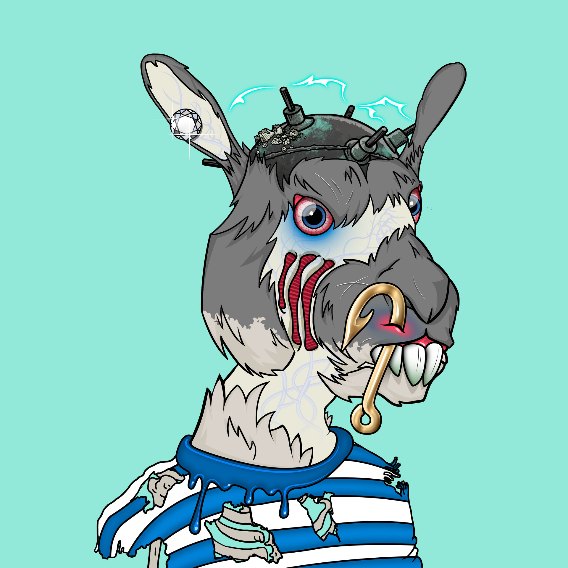 ArtStation - MUTANT RABBIT NFT #32