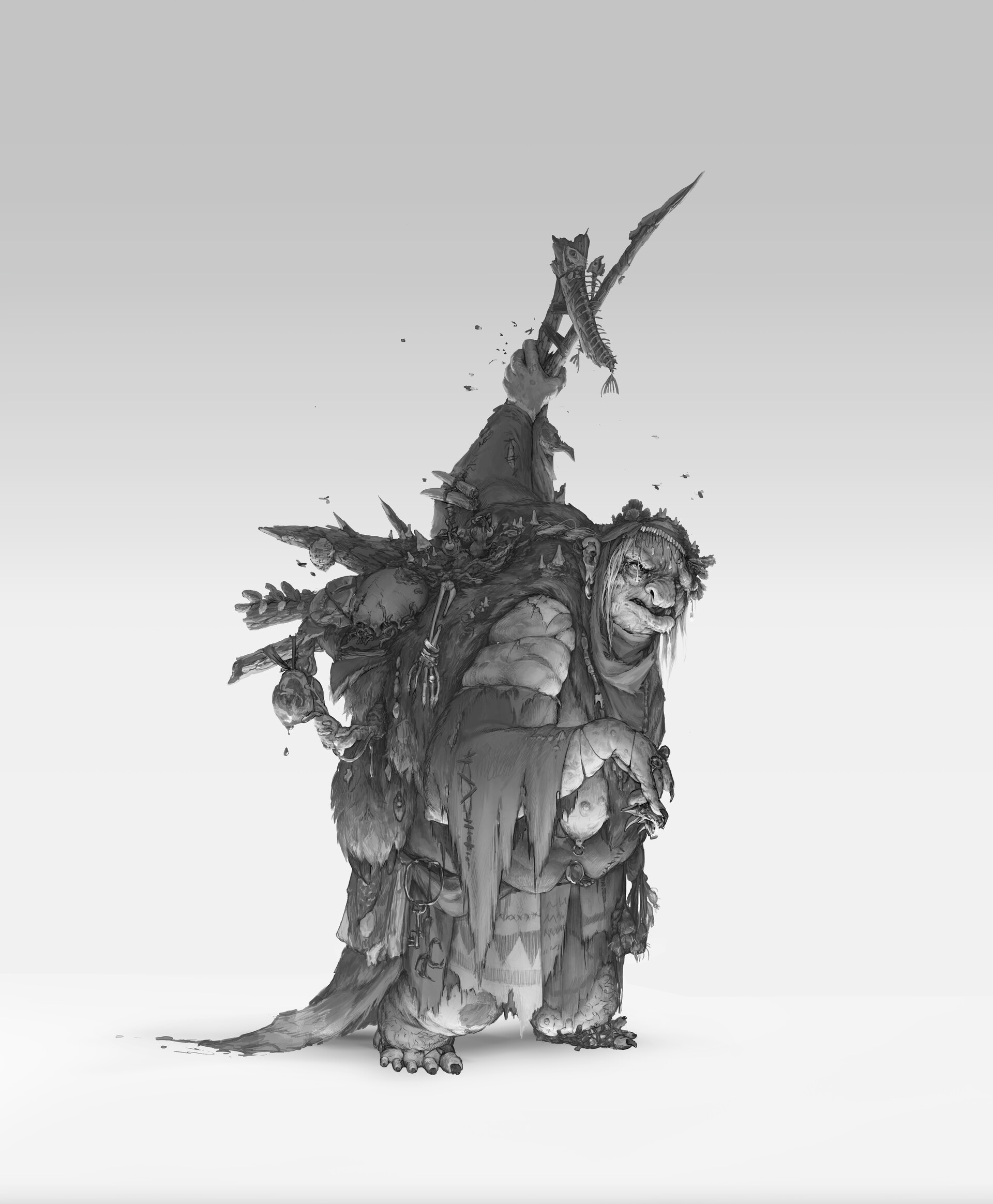 Multi Kub - Baba Yaga. Inspired by "Witcher's" fantasy universe.
