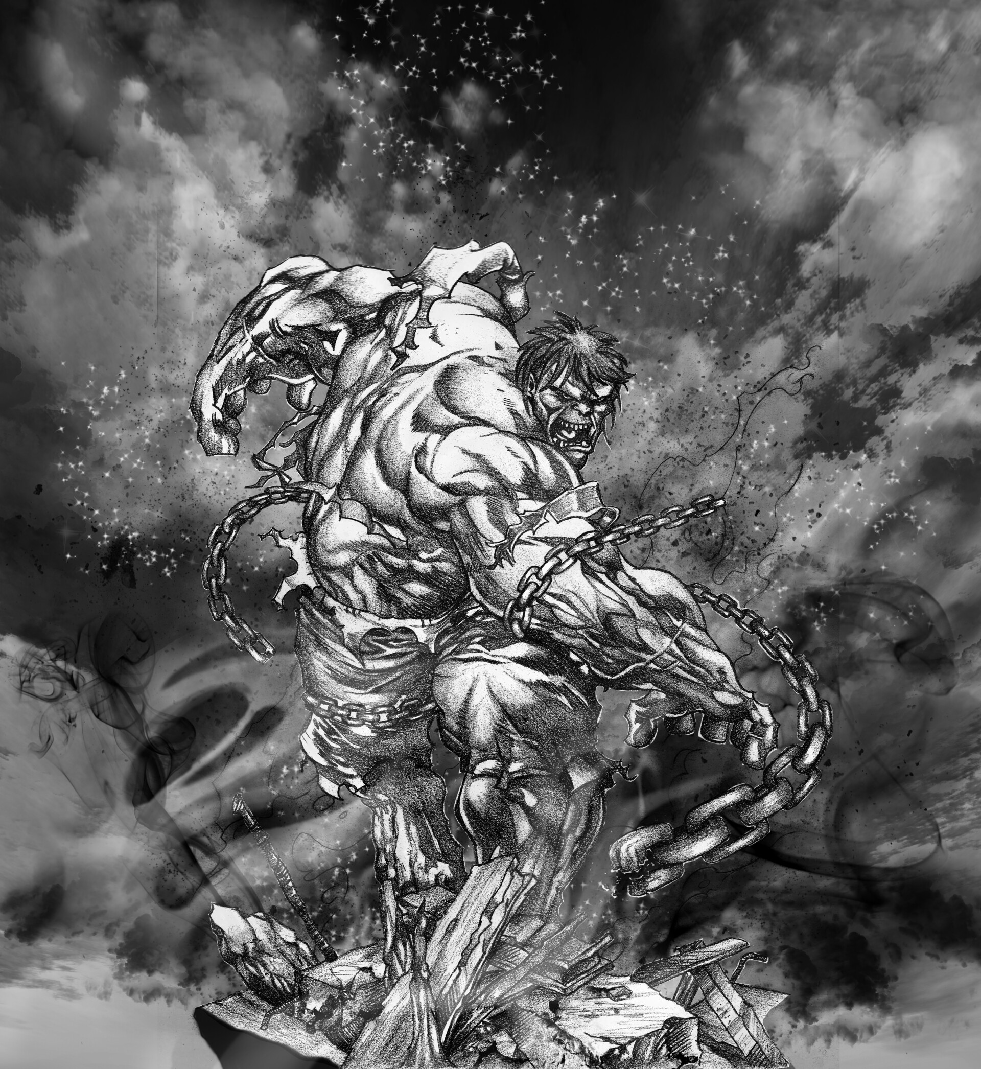 ArtStation - The Incredible Hulk