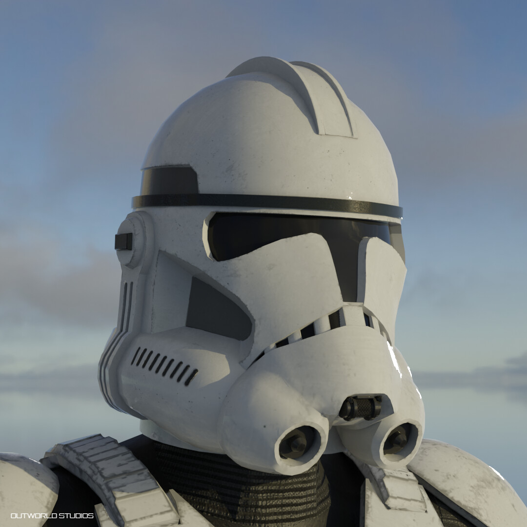Outworld Studios - Phase 2 Clone Trooper Helmet