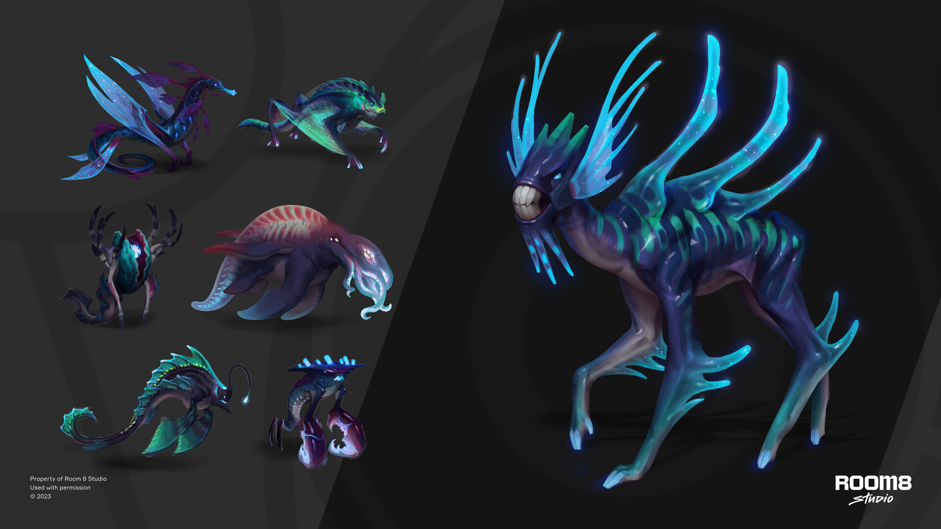 ArtStation - Creatures from Water Planet