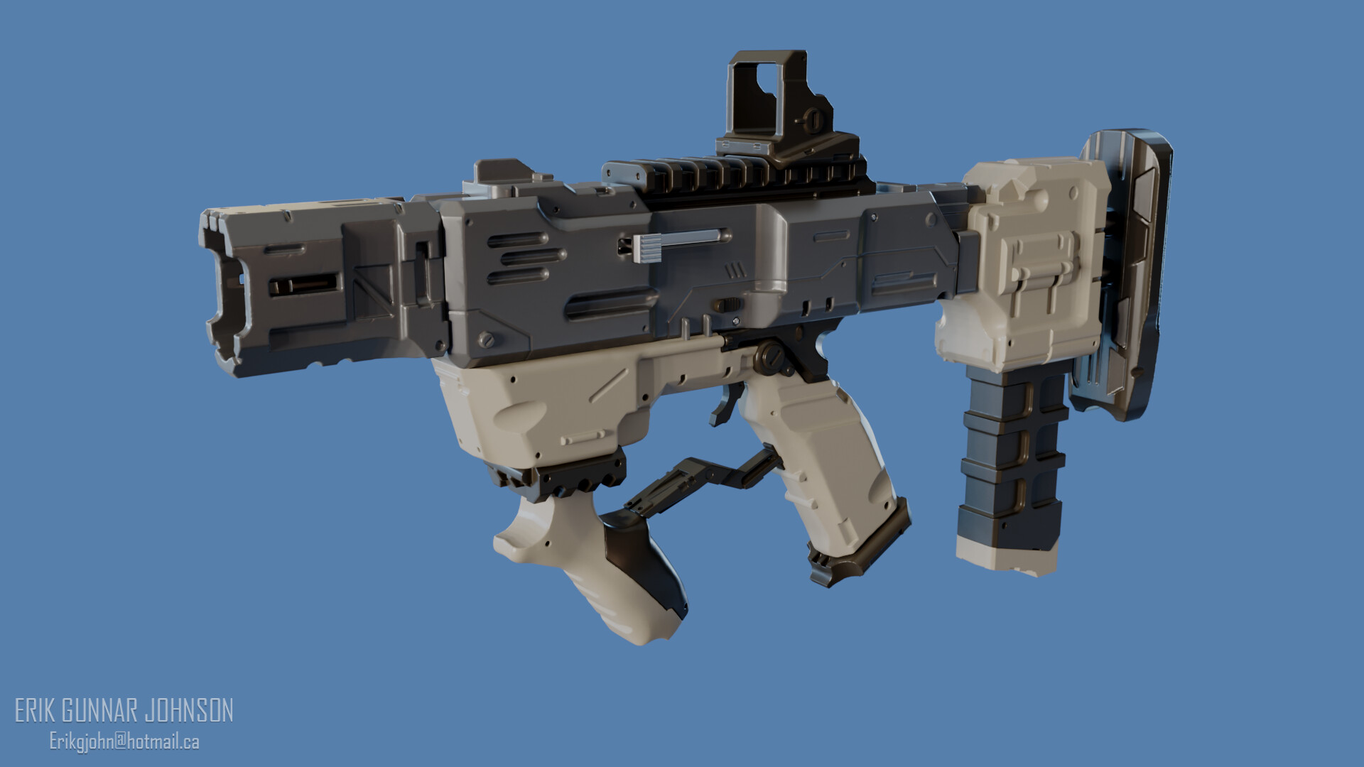 ArtStation - Smg concept VR sculpt