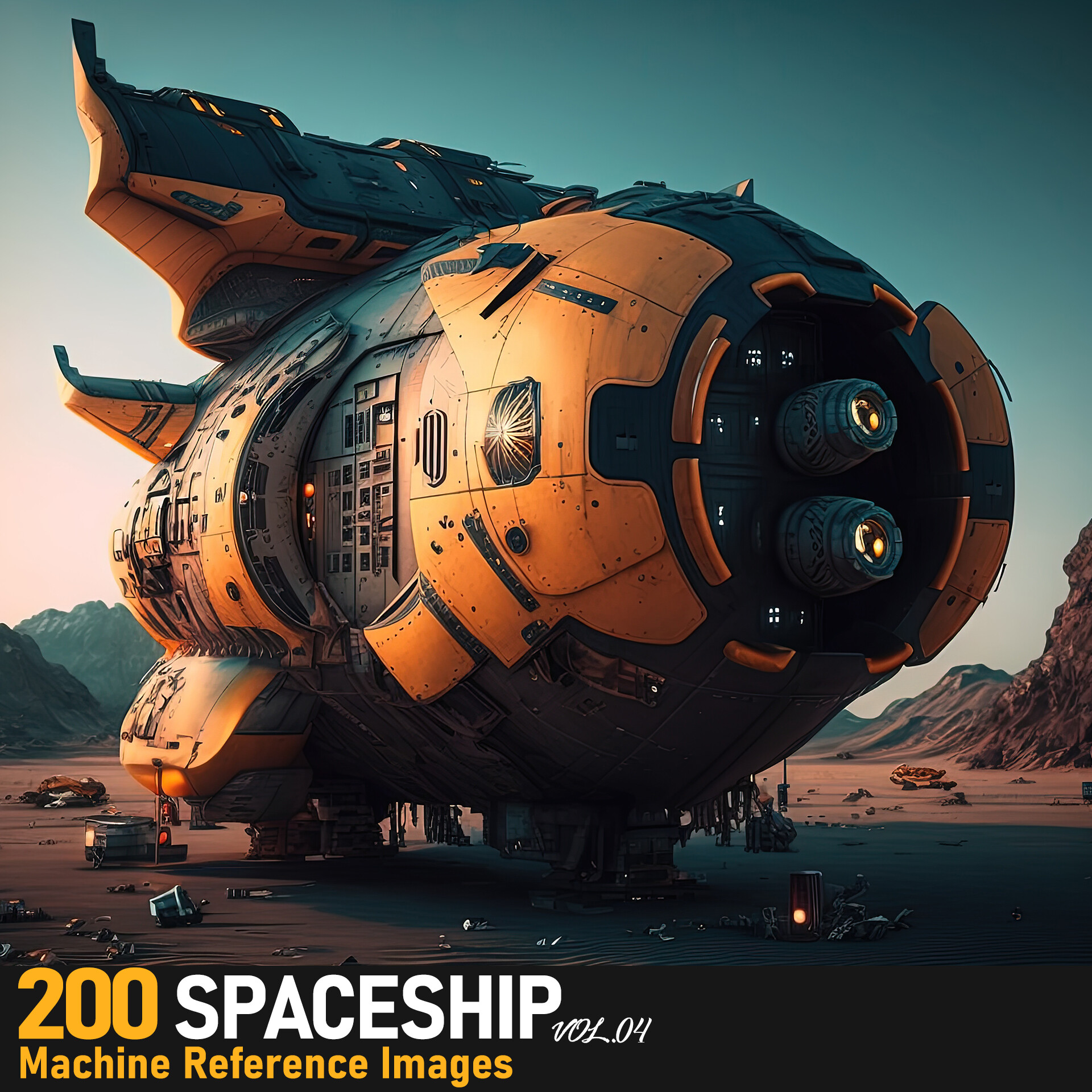 ArtStation - Spaceship VOL.04|4K Reference Images