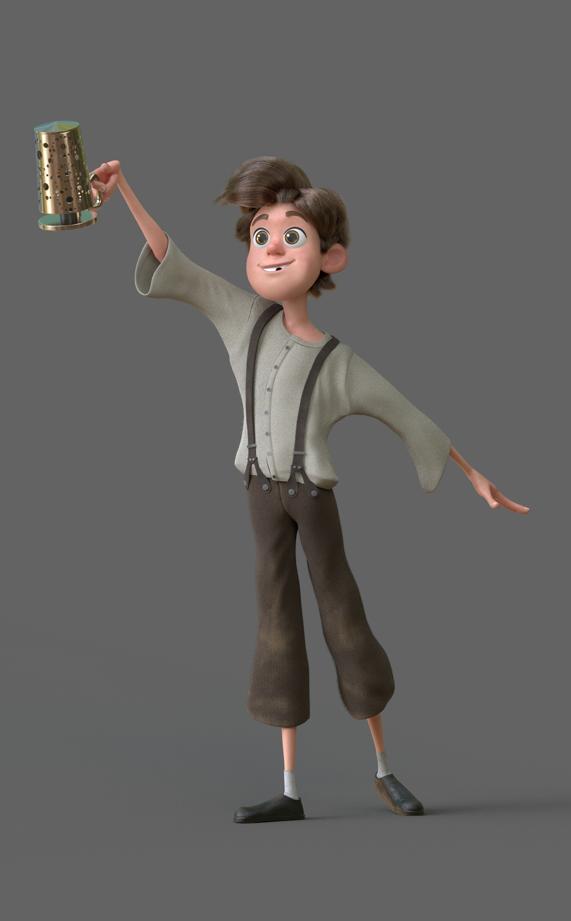 ArtStation - Grey Character Model