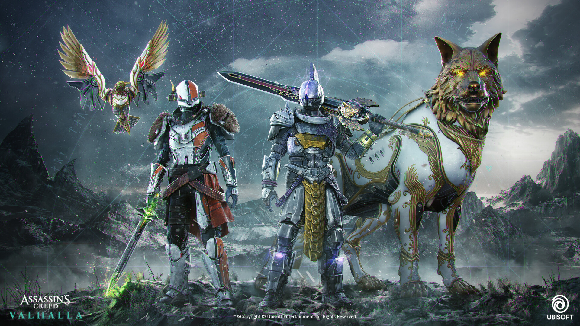 ArtStation - Assassin's Creed Valhalla -- Destiny 2 Bundle