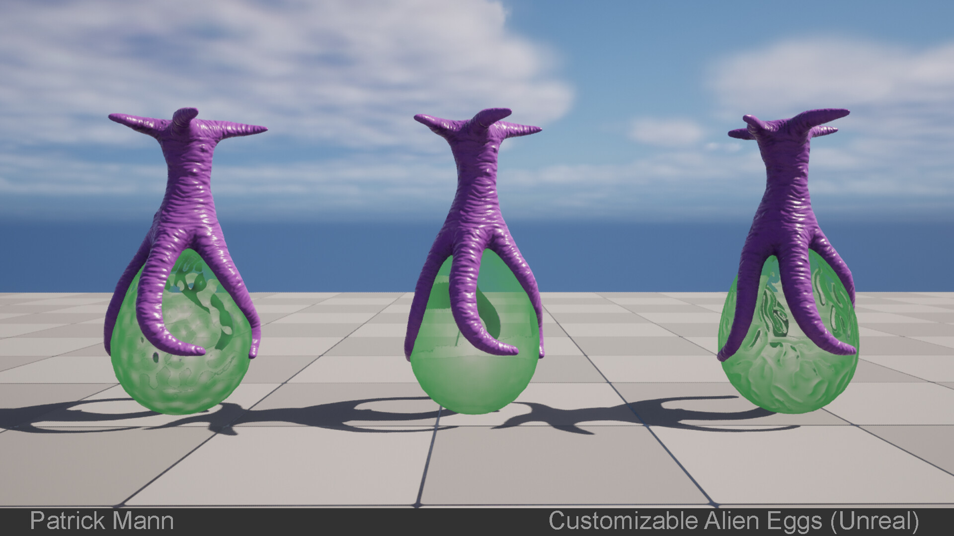 Patrick Mann - Customizable Alien Eggs (2023)