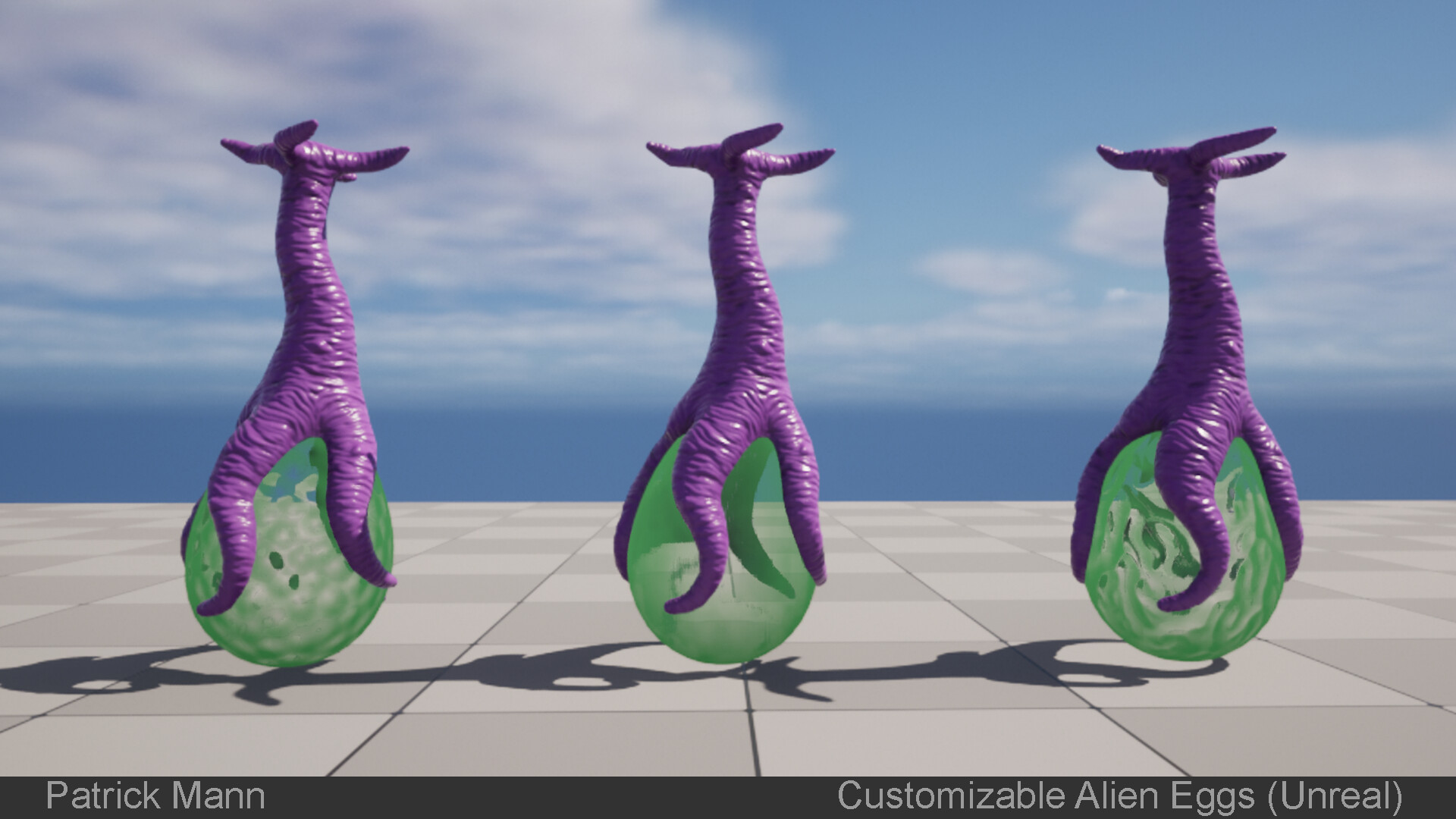 Patrick Mann - Customizable Alien Eggs (2023)