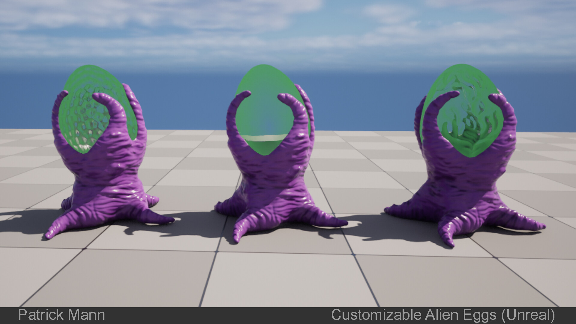 Patrick Mann - Customizable Alien Eggs (2023)