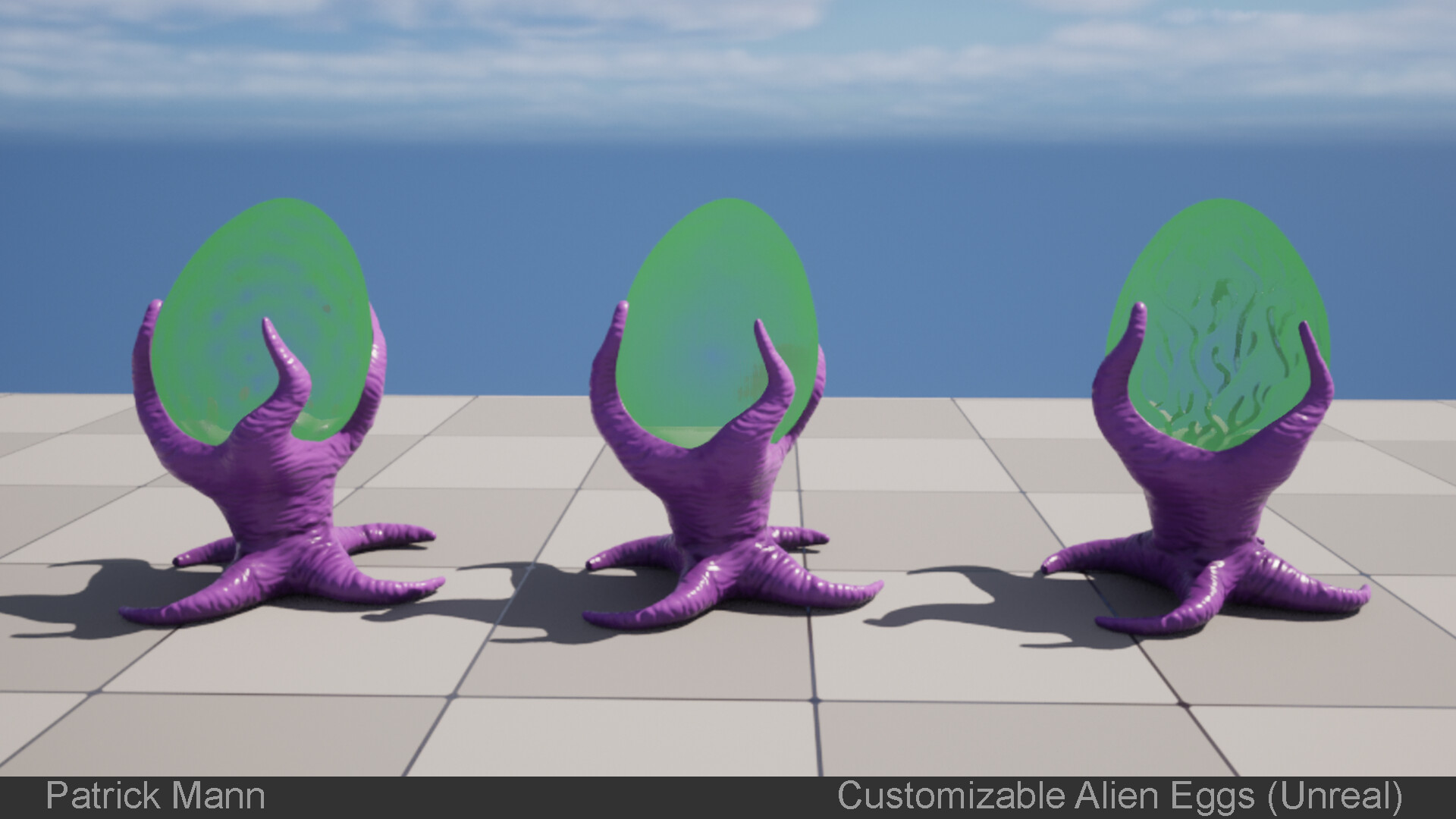 Patrick Mann - Customizable Alien Eggs (2023)