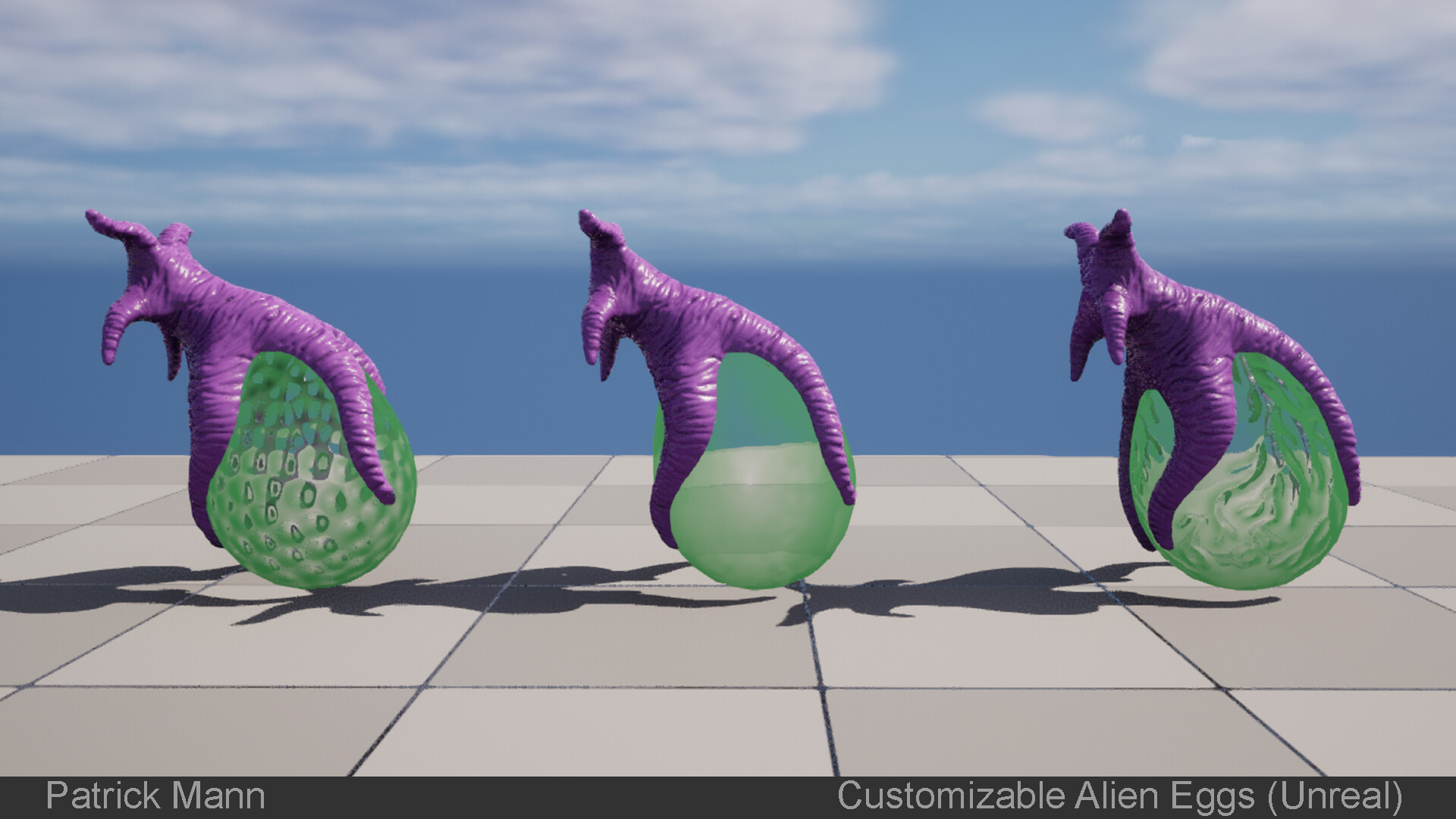 Patrick Mann - Customizable Alien Eggs (2023)